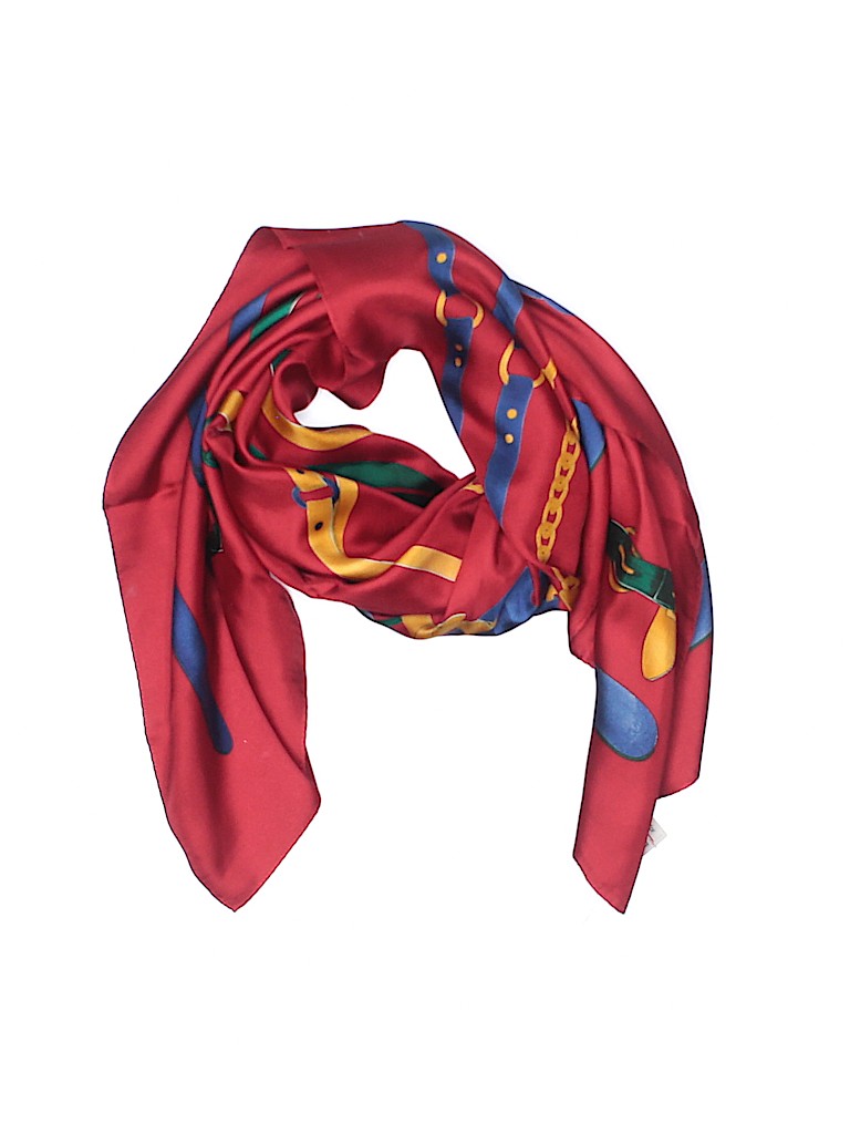 Echo for Talbots 100% Silk Red Silk Scarf One Size - 69% off | thredUP
