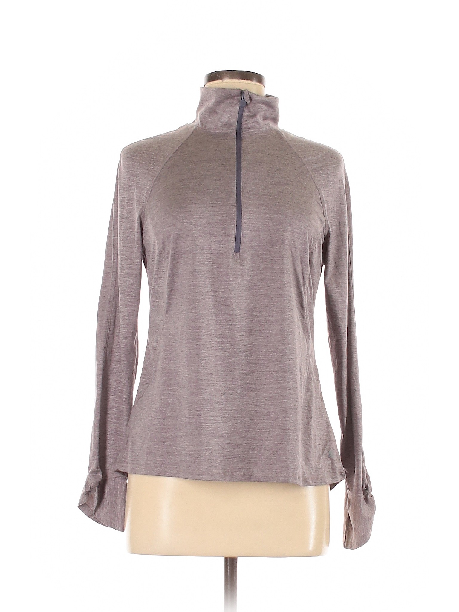 Apana 100% Polyester Stripes Gray Purple Track Jacket Size M - 82% off ...