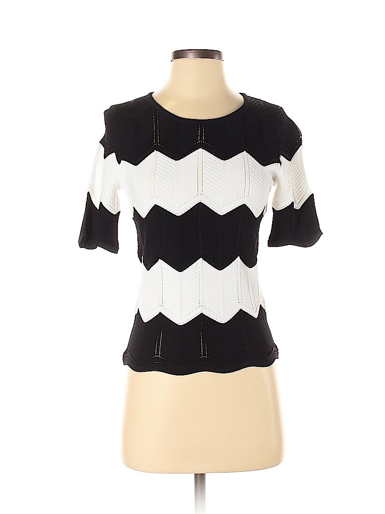 Etcetera Black Short Sleeve Top Size S - 78% off | ThredUp