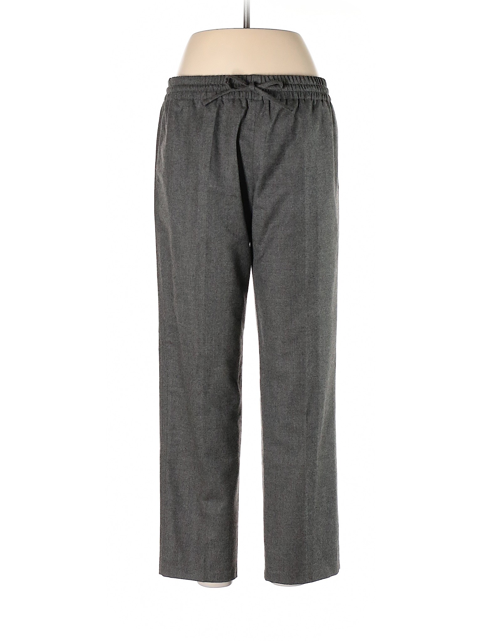 Valentino Women Gray Wool Pants 6 | eBay