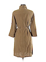 MG Silk Collection 100% Silk Tan Casual Dress Size M - 26% off | ThredUp