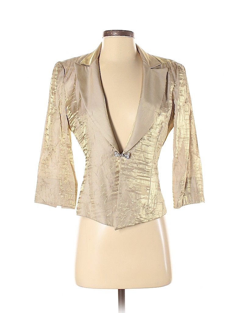 Alex Evenings Tan Jacket Size S - 97% off | thredUP