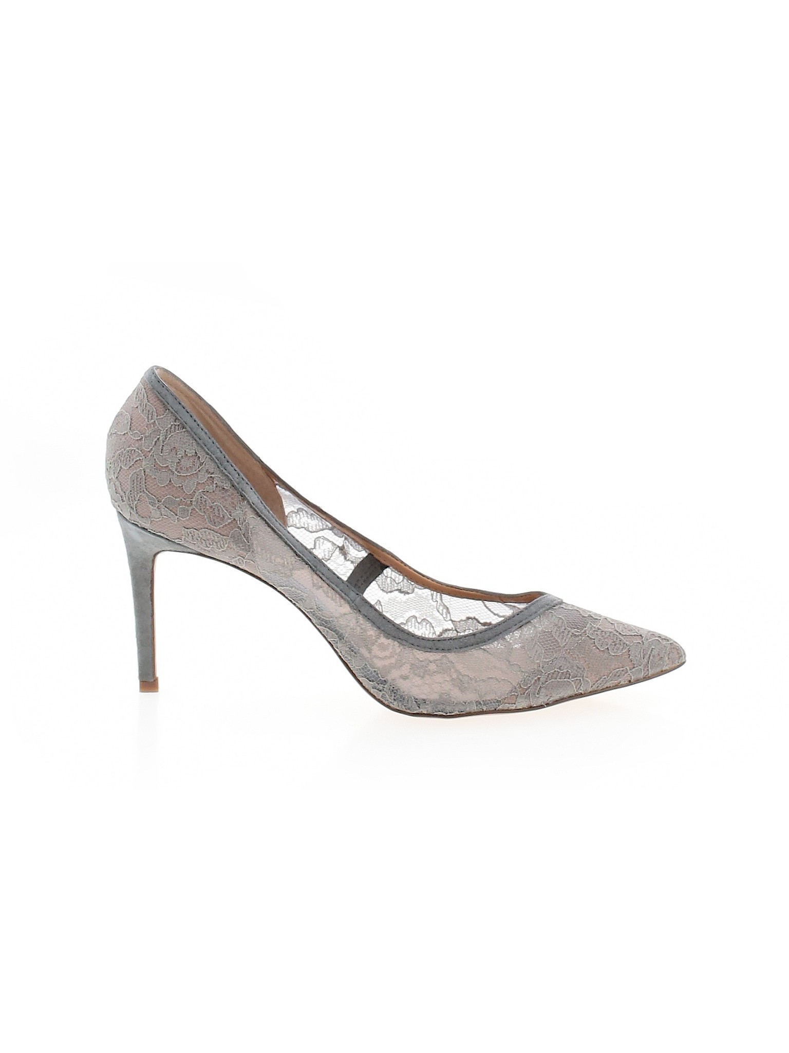 Banana Republic Women Gray Heels US 8.5 | eBay