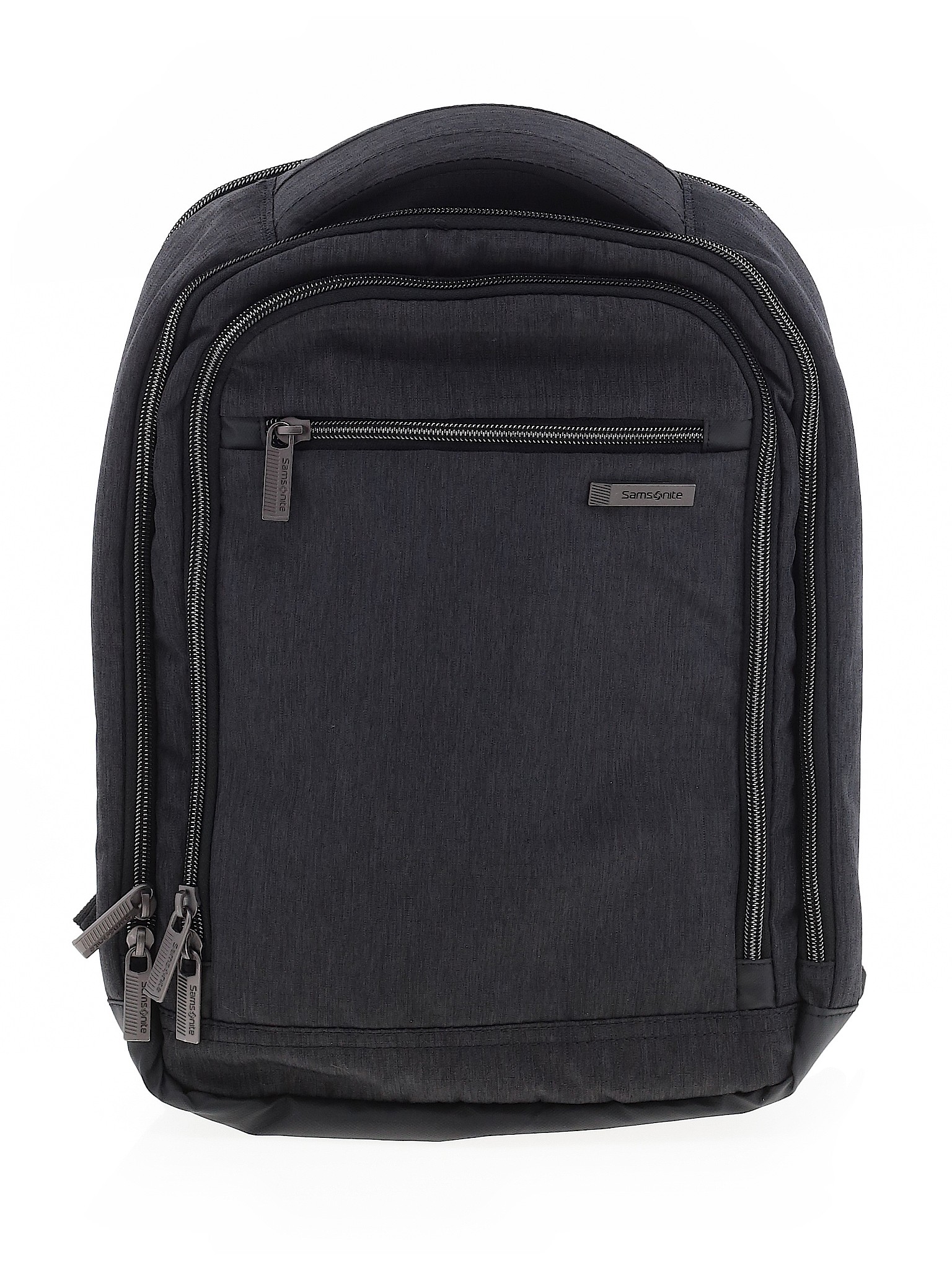 Samsonite Solid Black Gray Backpack One Size - 40% off | thredUP