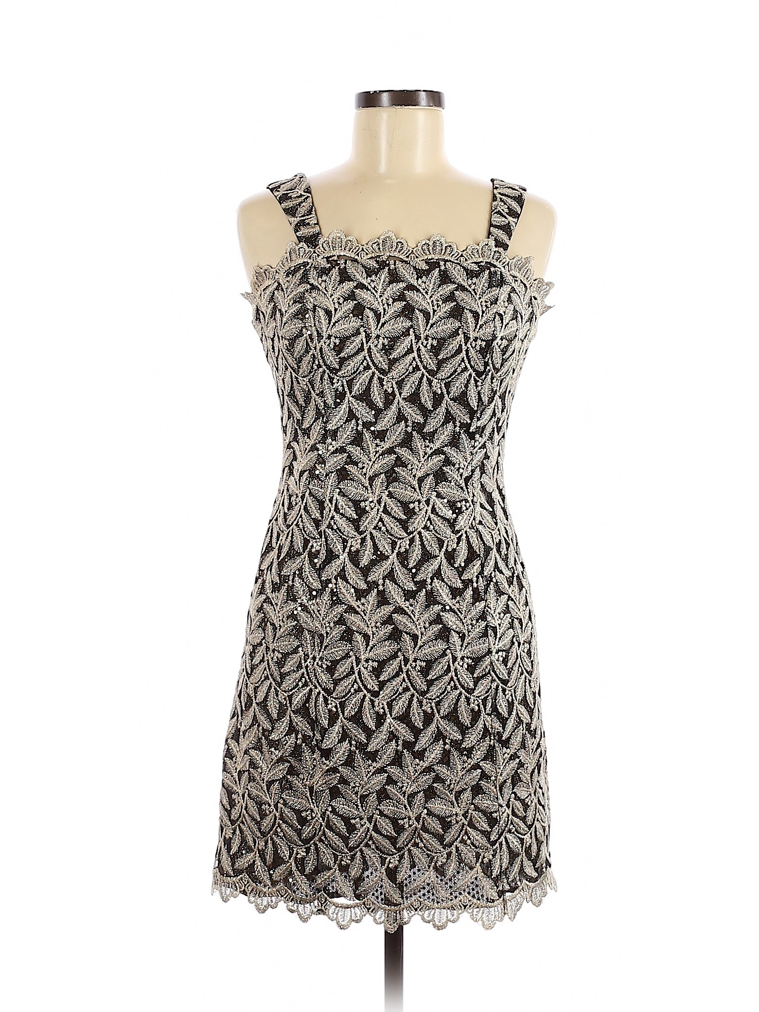 Aspeed Tan Cocktail Dress Size S - 86% off | ThredUp