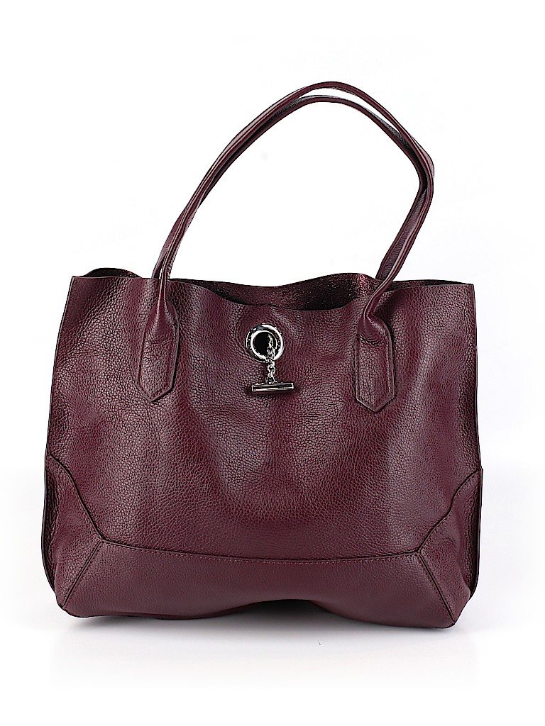 Botkier 100% Leather Maroon Burgundy Leather Shoulder Bag One Size - 75 ...