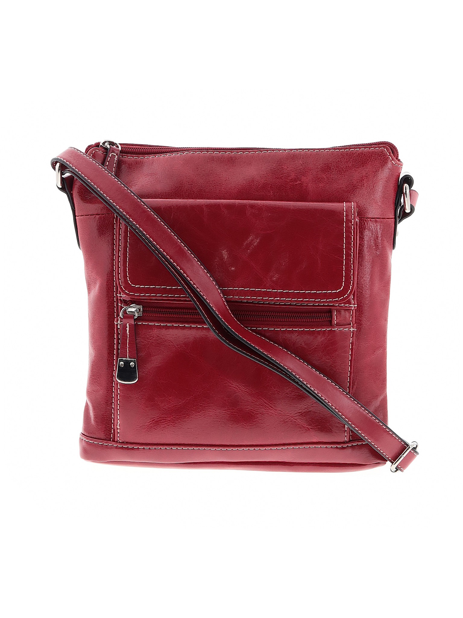Giani Bernini Solid Maroon Red Crossbody Bag One Size - 49% off | thredUP