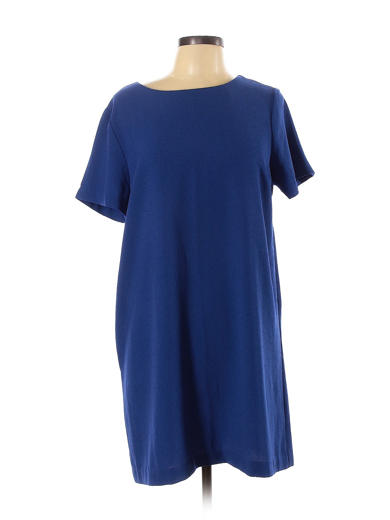 B Collection by Bobeau Women Blue Casual Dress L | eBay