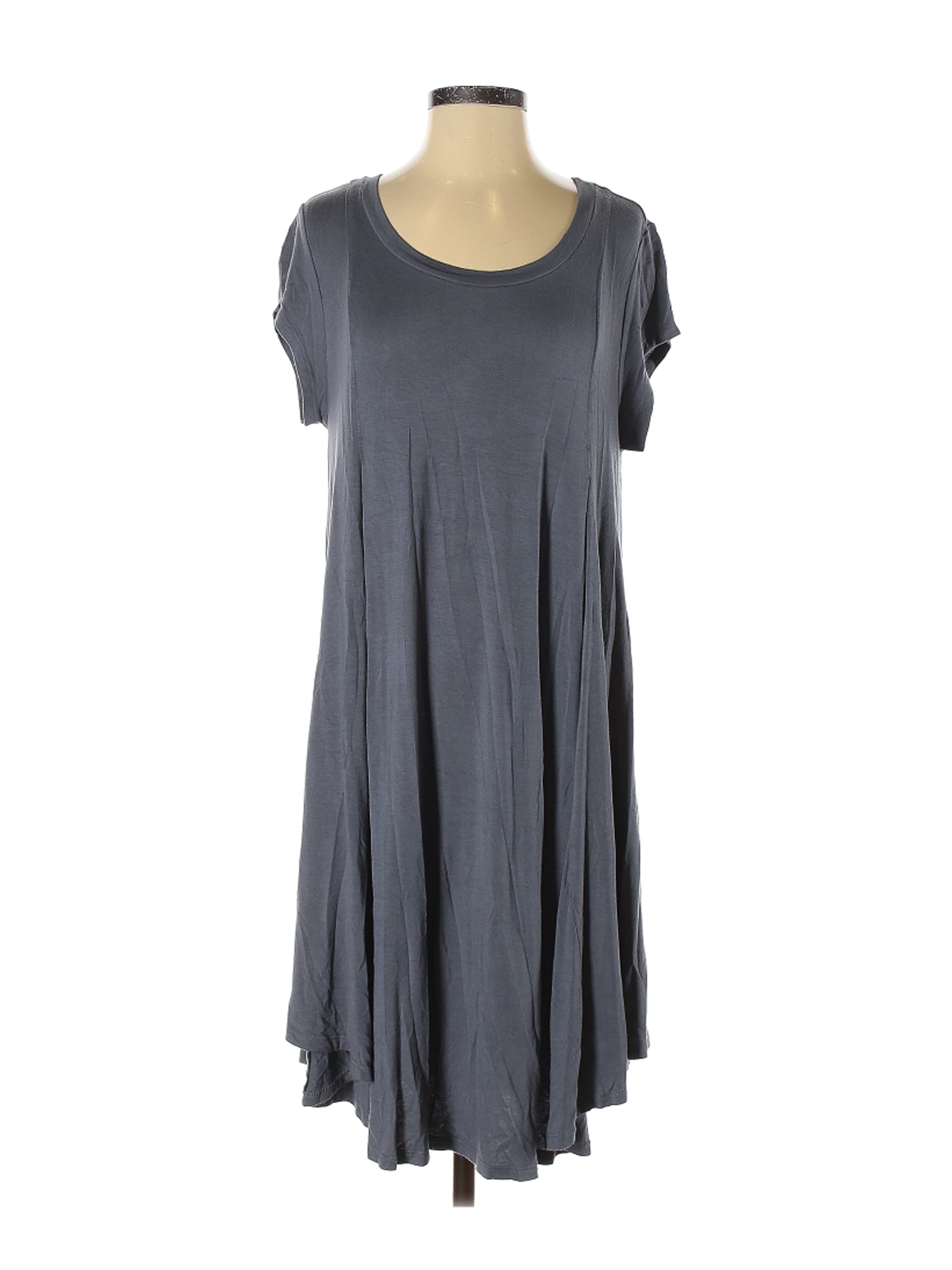 B Collection by Bobeau Women Gray Casual Dress S | eBay