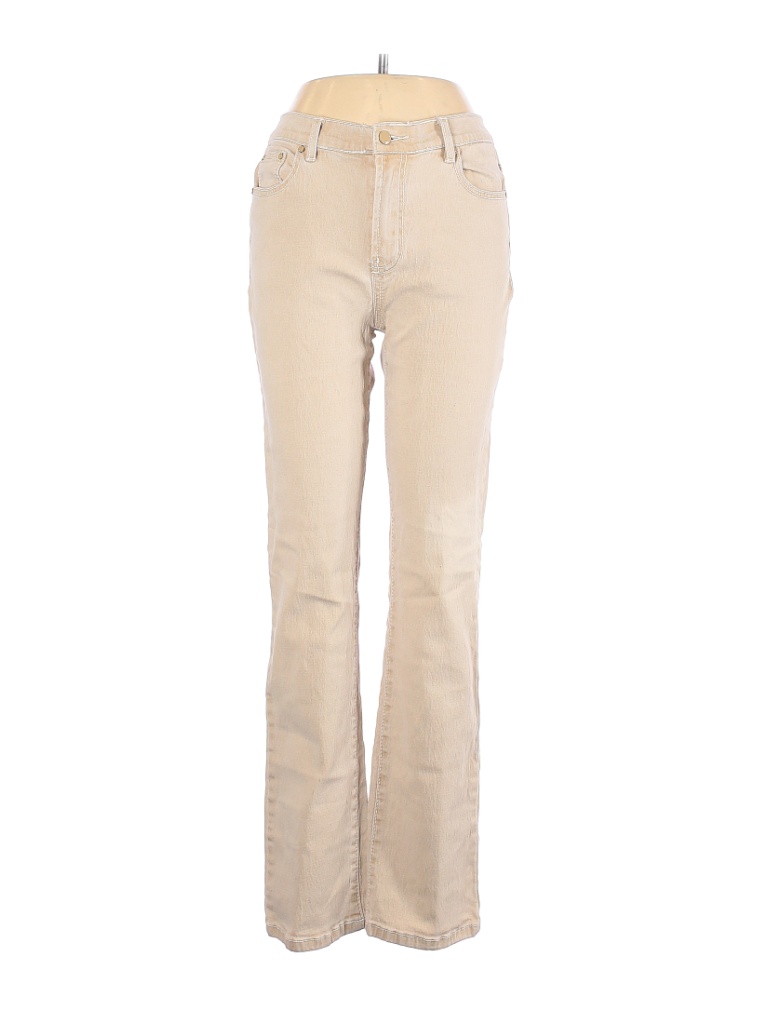 DG^2 by Diane Gilman Tan Jeans Size 6 - 30% off | thredUP