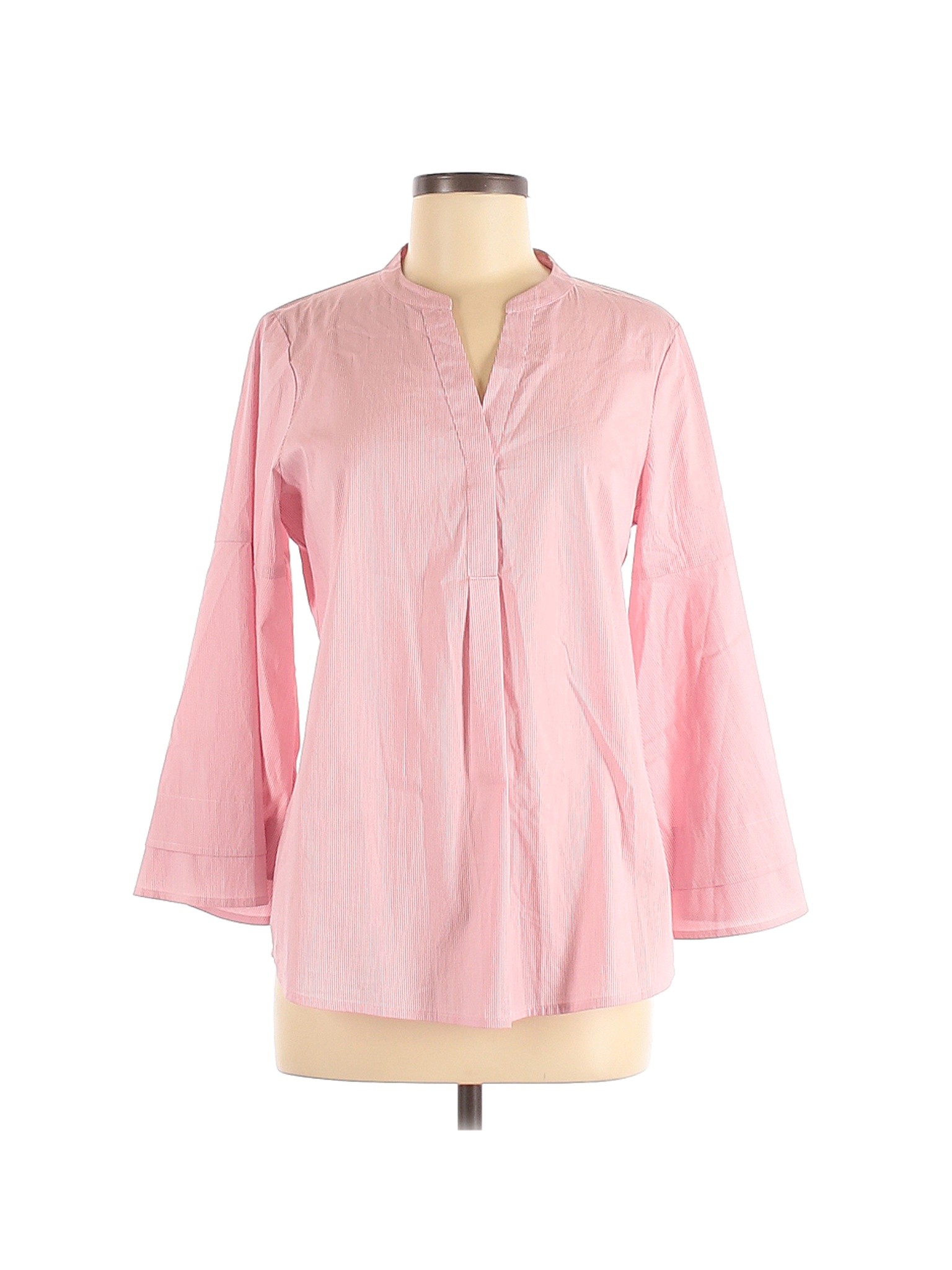 Ivanka Trump Pink Long Sleeve Blouse Size M - 86% off | thredUP
