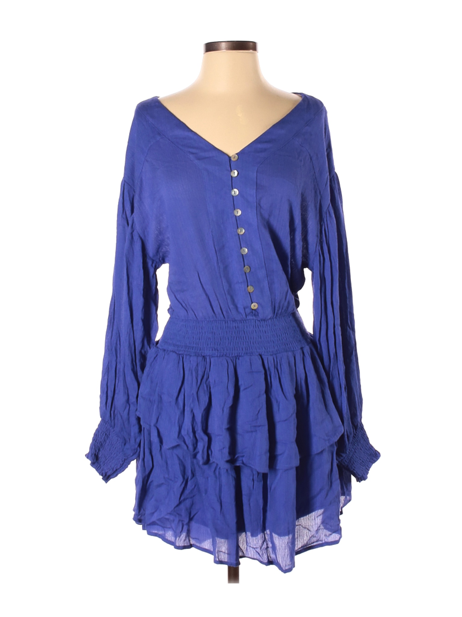 NWT Mustard Seed Women Blue Casual Dress S | eBay