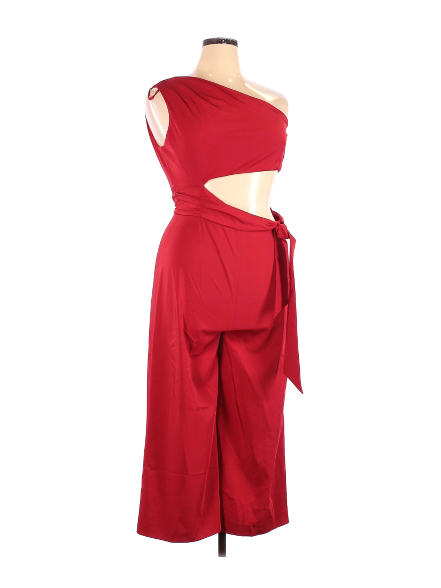 Love by Theia Women Red Jumpsuit 12 | eBay