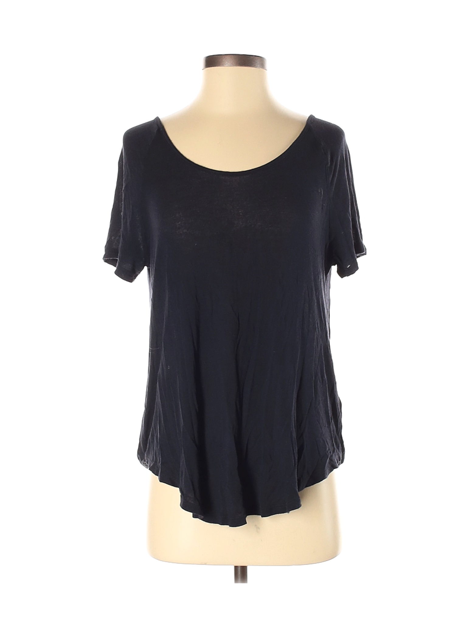 Lush Women Blue Short Sleeve Top S | eBay