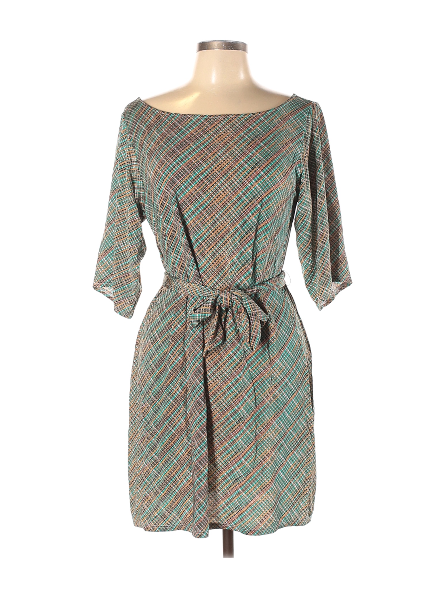 Leota Women Green Casual Dress L | eBay