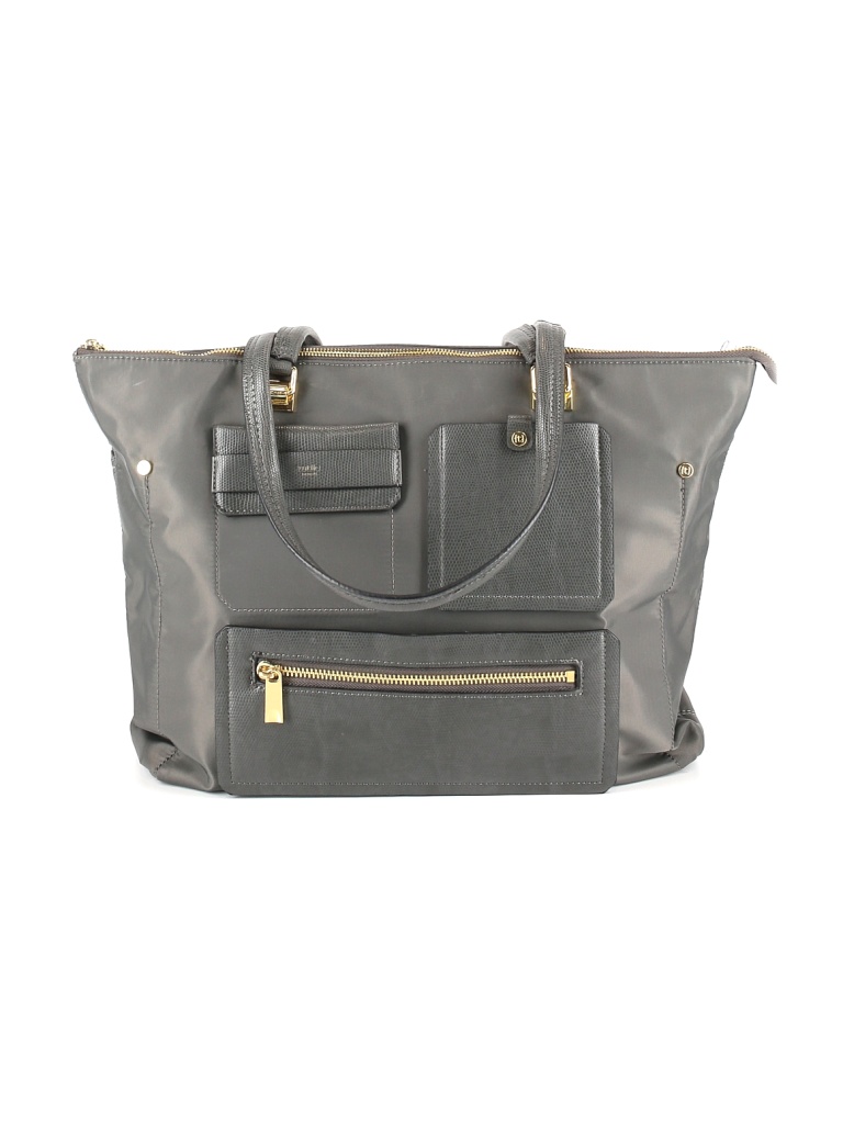 Tutilo Solid Gray Tote One Size - 78% off | thredUP