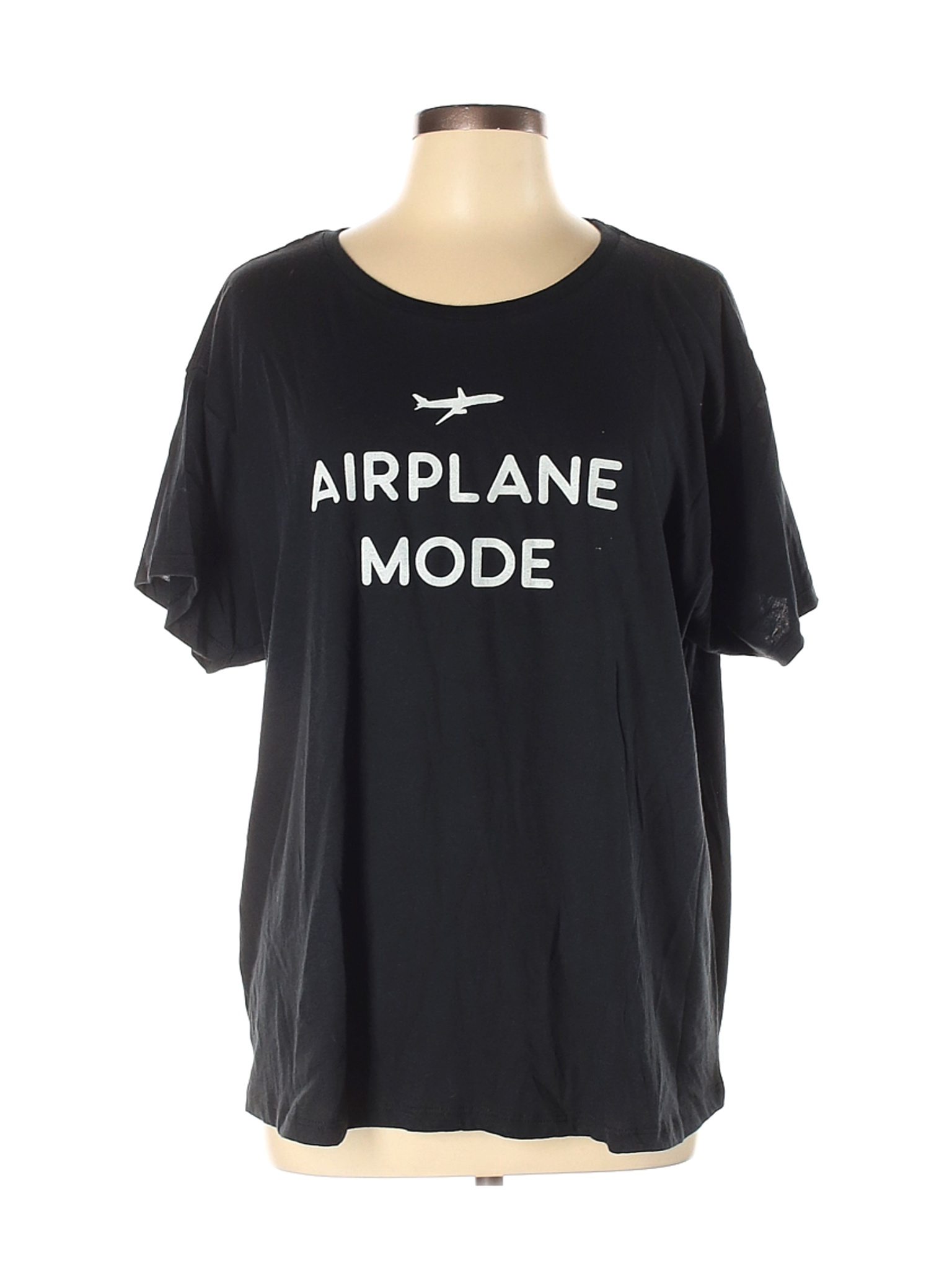 The Laundry Room Women Black Short Sleeve T-Shirt XL | eBay