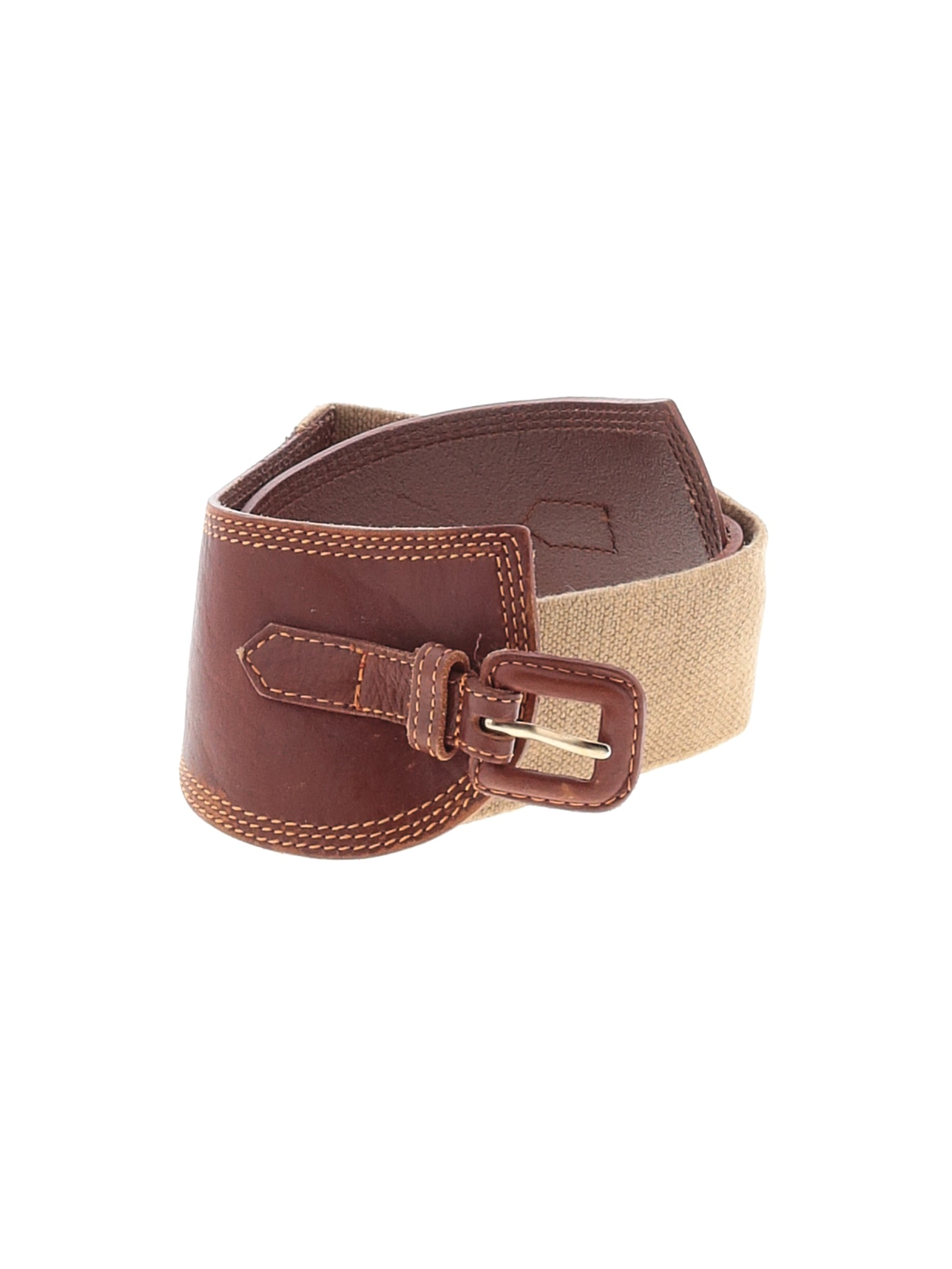 Linea Pelle Women Brown Leather Belt One Size | eBay