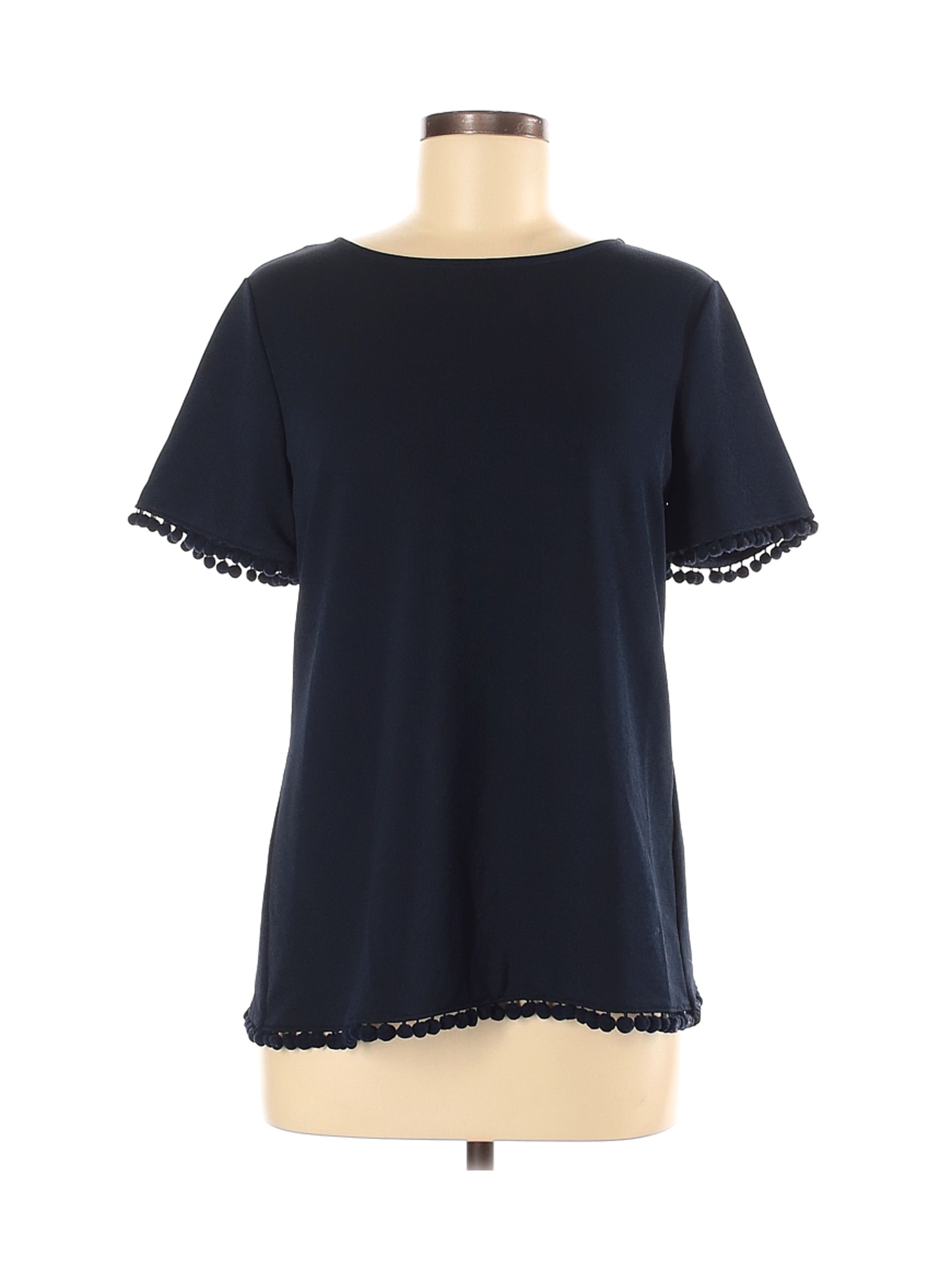 Nwt Banana Republic Women Blue Short Sleeve Top M Ebay