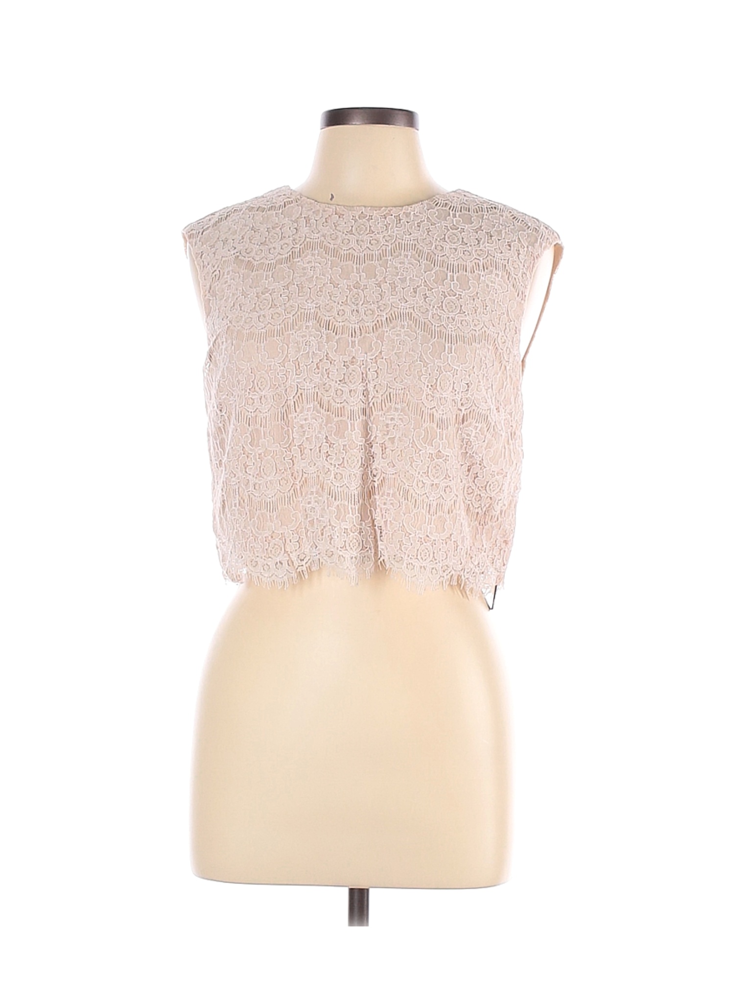 NWT Marc New York Women Brown Sleeveless Blouse 10 | eBay