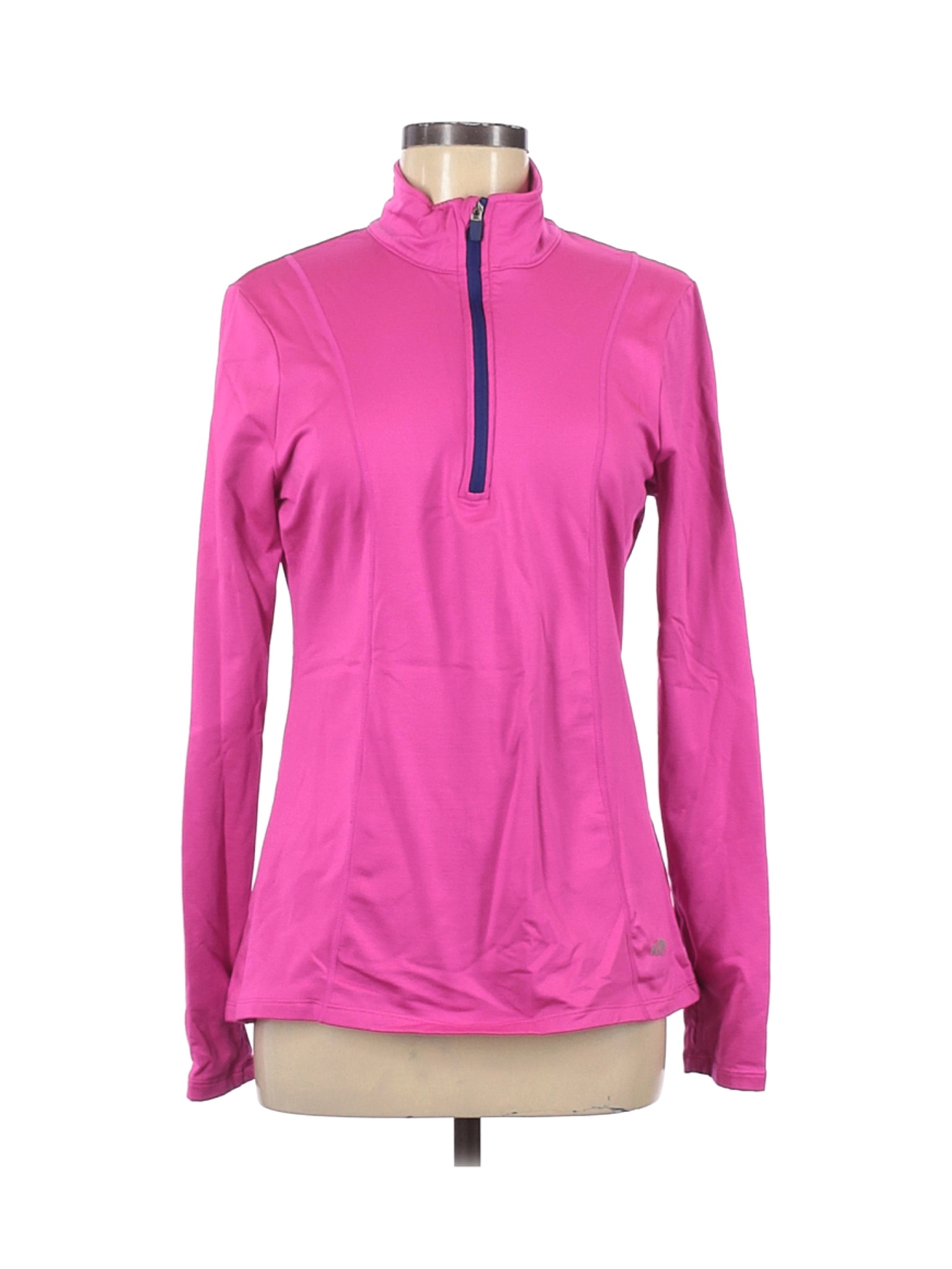 Marika Tek Solid Pink Track Jacket Size M 73 Off Thredup