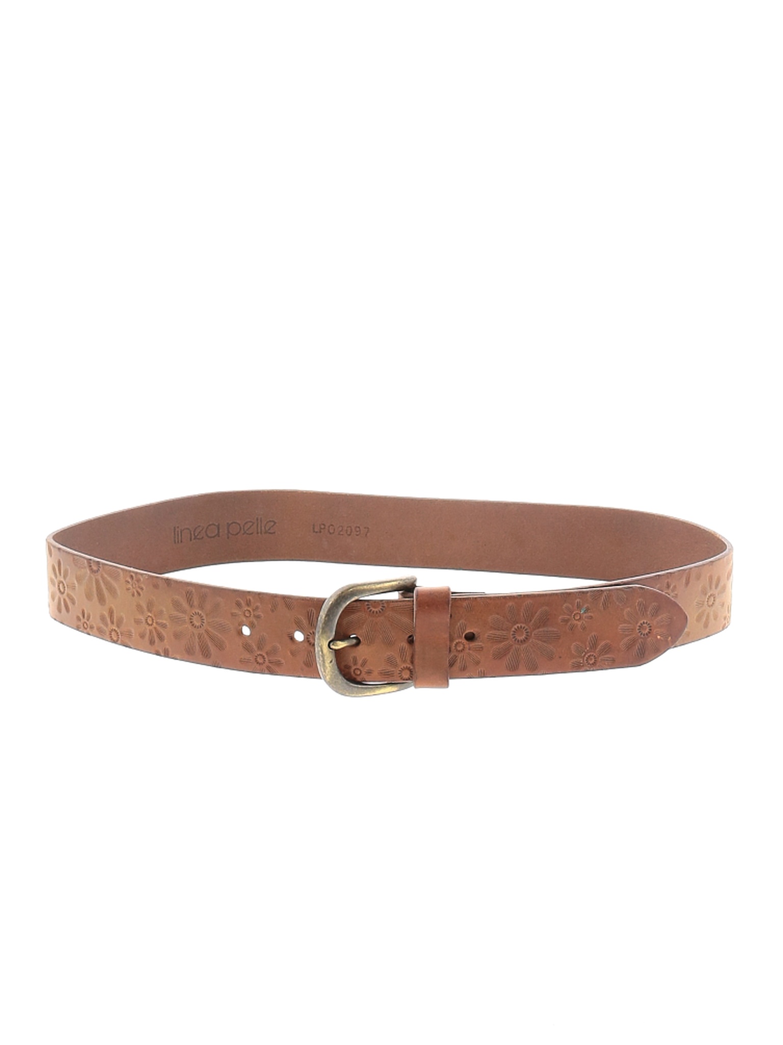Linea Pelle Women Brown Leather Belt S | eBay