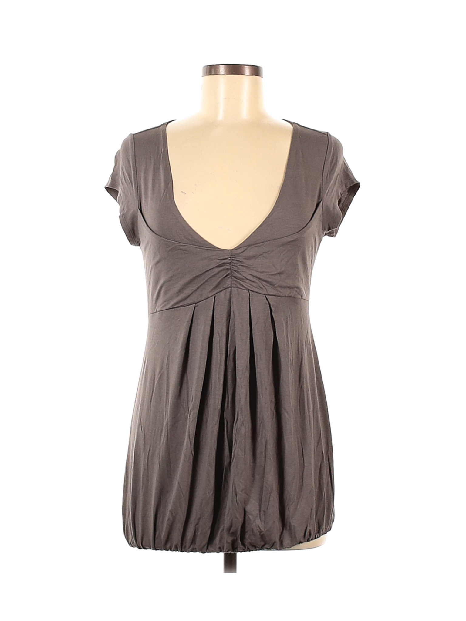 Banana Republic Women Gray Short Sleeve Top M | eBay