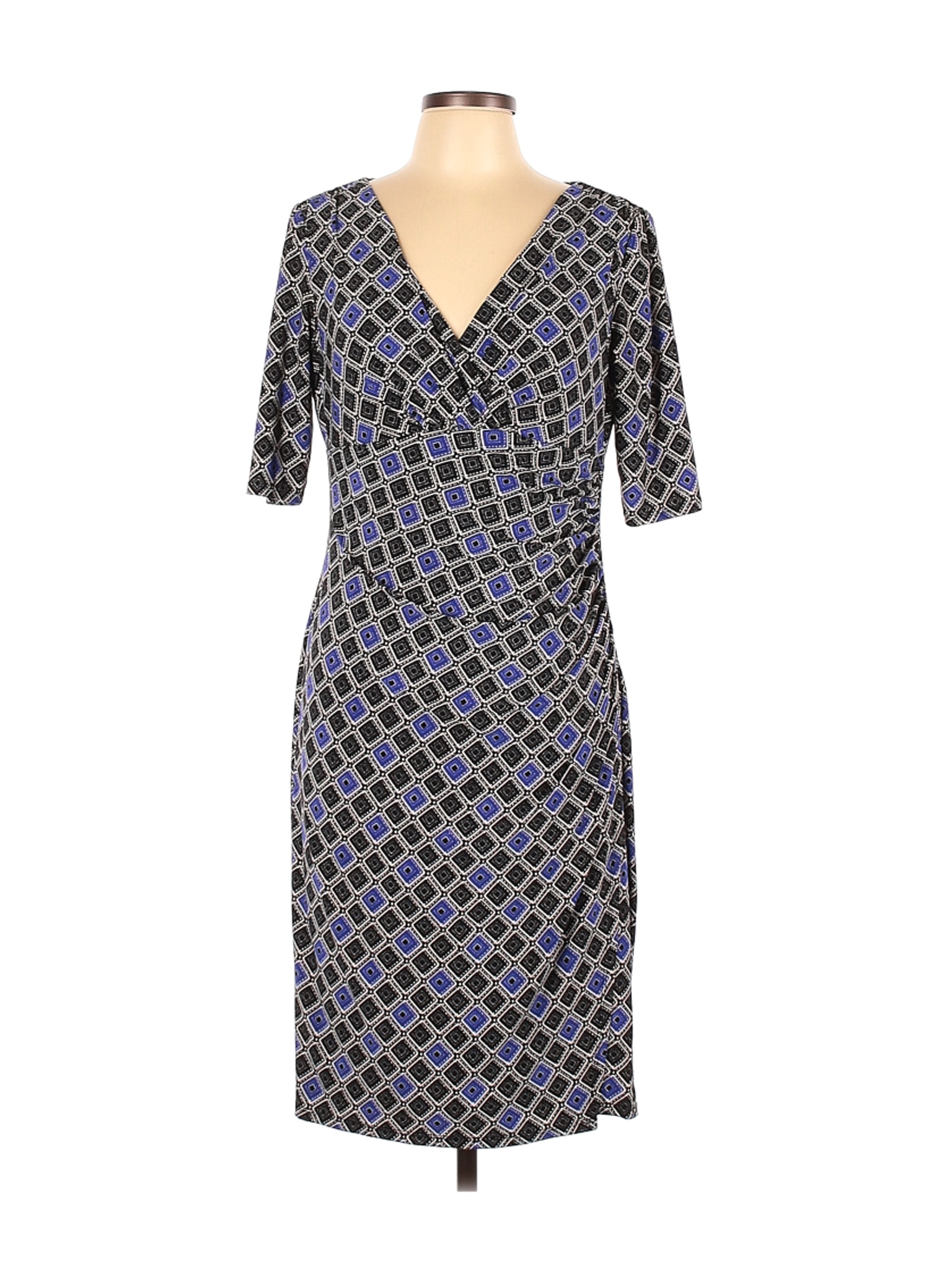 Lauren by Ralph Lauren Women Black Casual Dress 12 | eBay