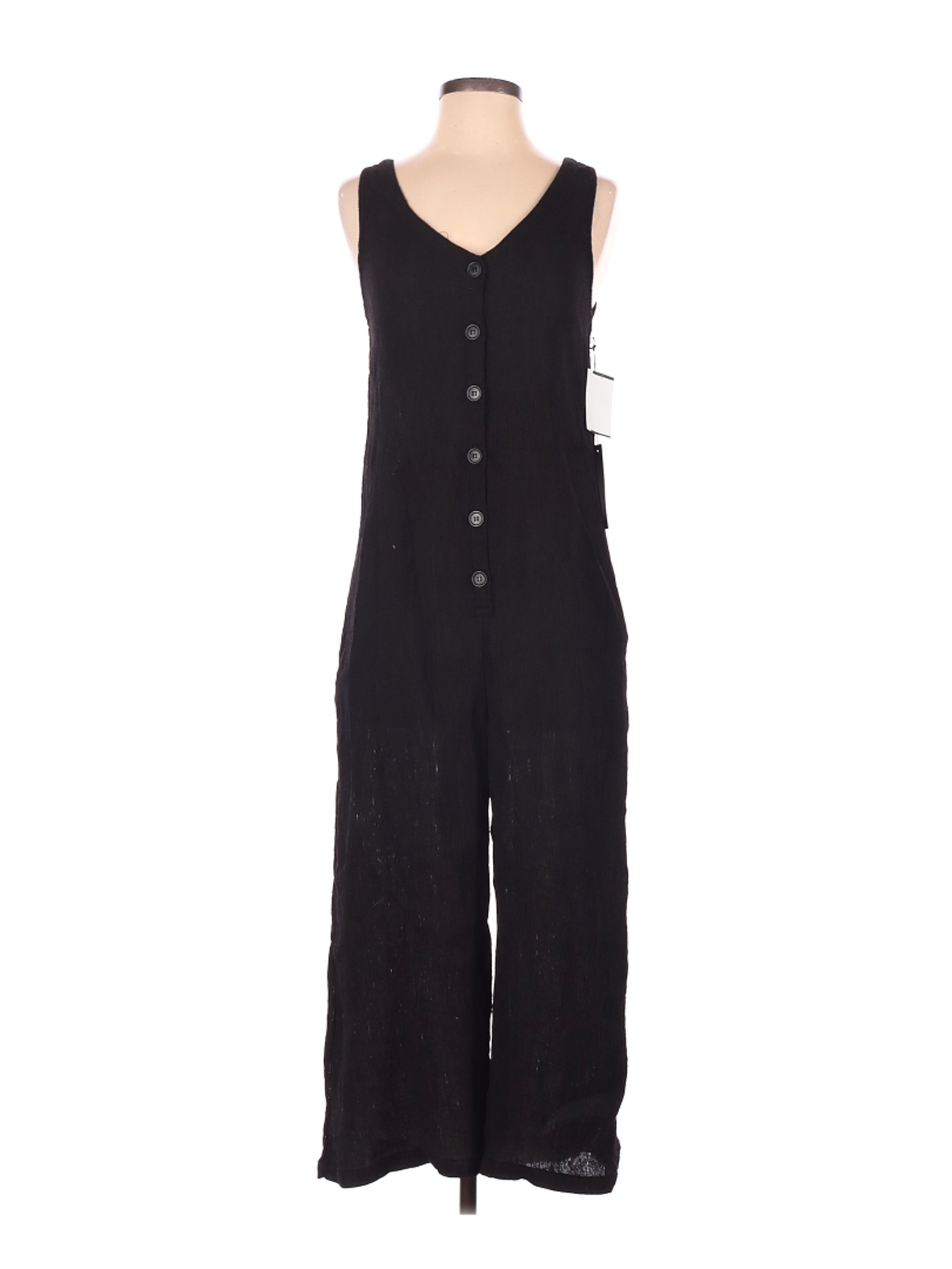 NWT LACAUSA Women Black Jumpsuit XS | eBay