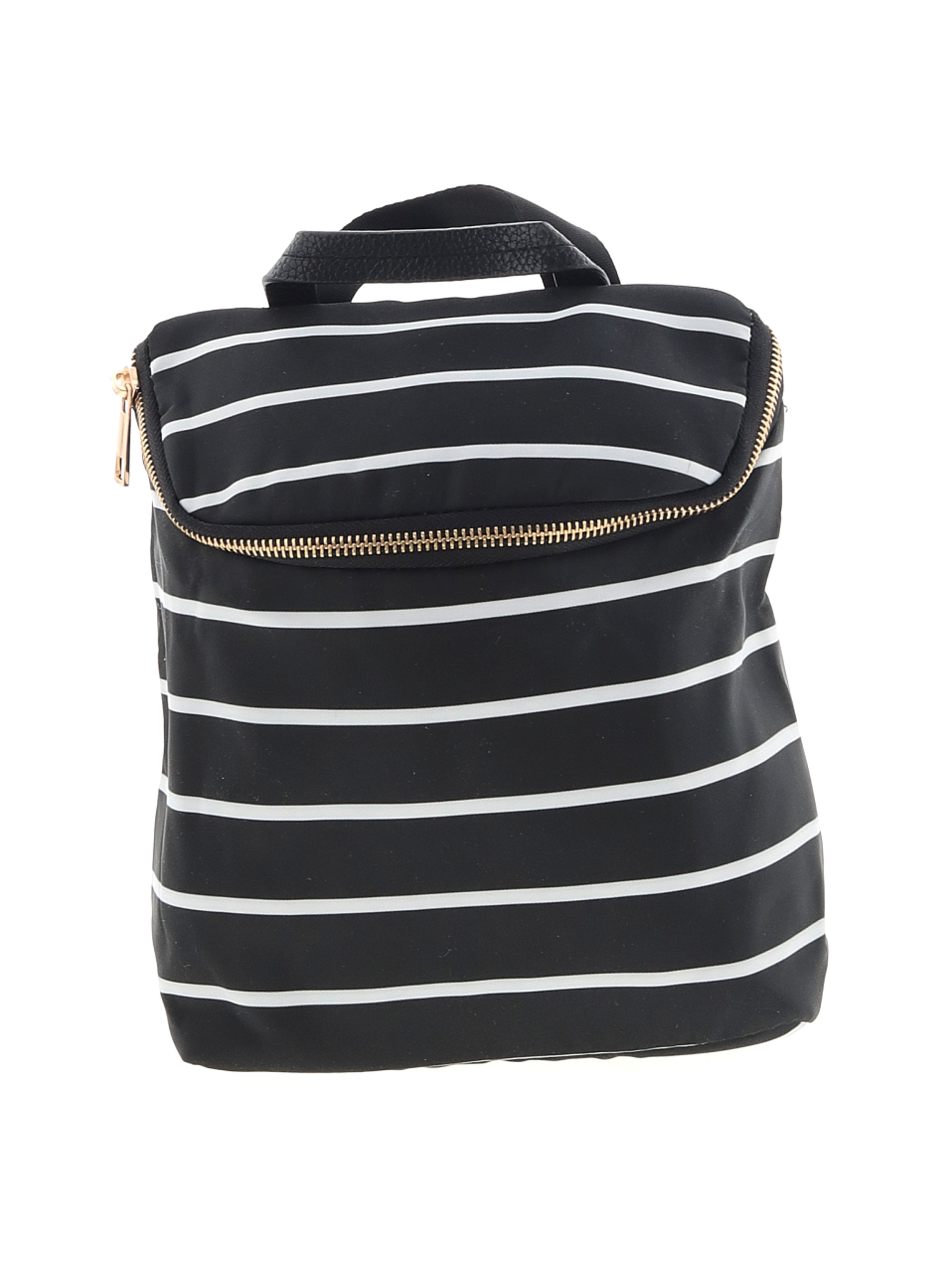 A New Day Stripes Black Backpack One Size - 30% off | thredUP