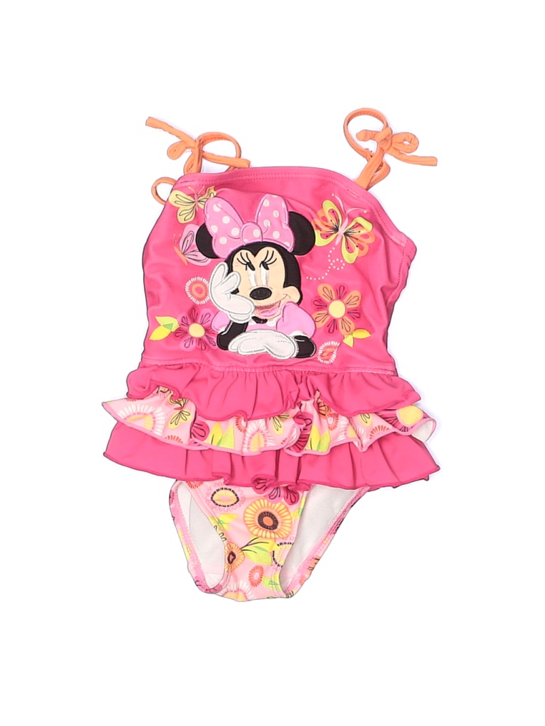 Disney Store Pink One Piece Swimsuit Size 2 - 61% off | thredUP