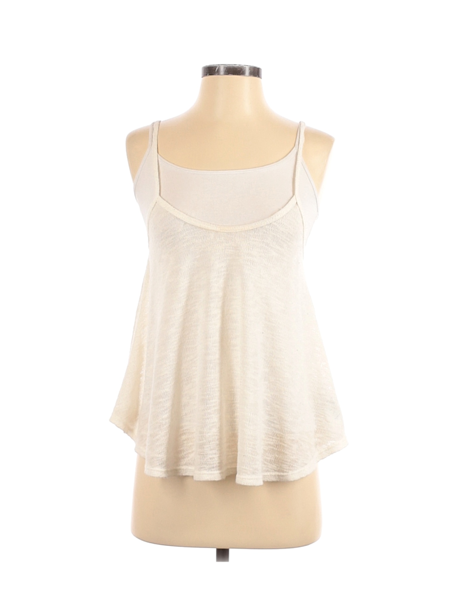Kimchi Blue Women Ivory Sleeveless Top S | eBay