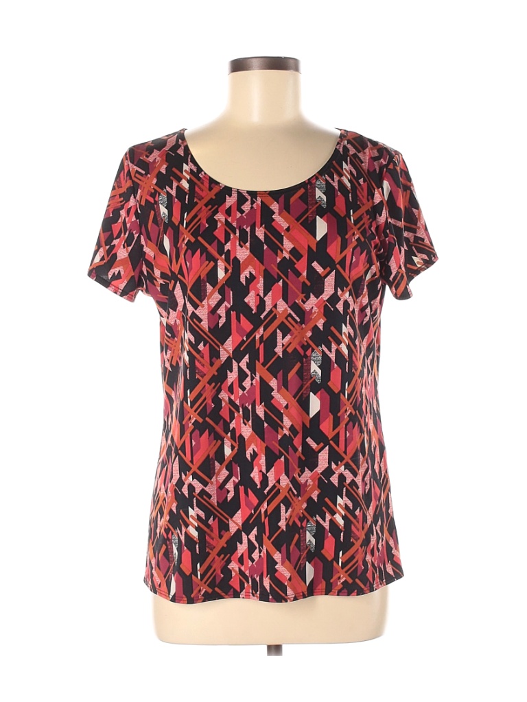 Notations Orange Short Sleeve Top Size M 72 Off Thredup