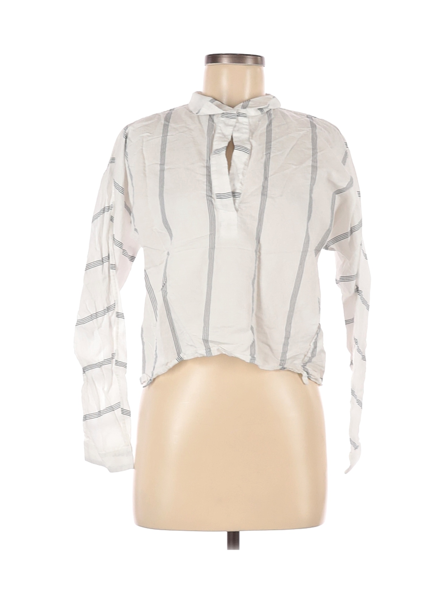 Ter Et Bantine Women White Long Sleeve Blouse 44 italian | eBay