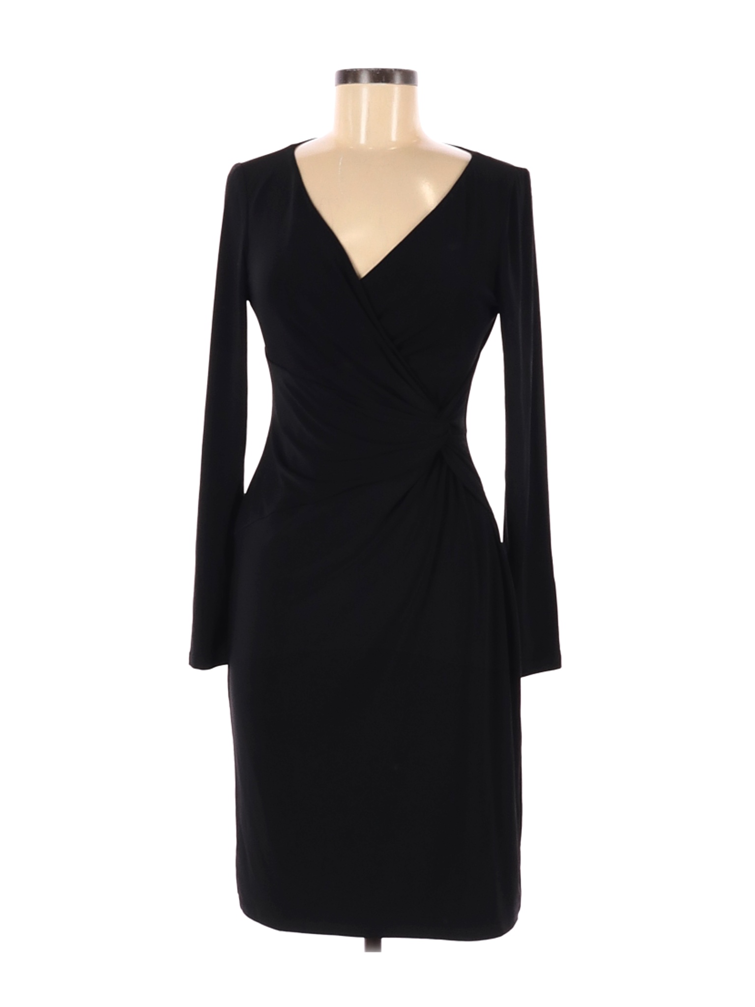 Lauren by Ralph Lauren Women Black Casual Dress 6 | eBay