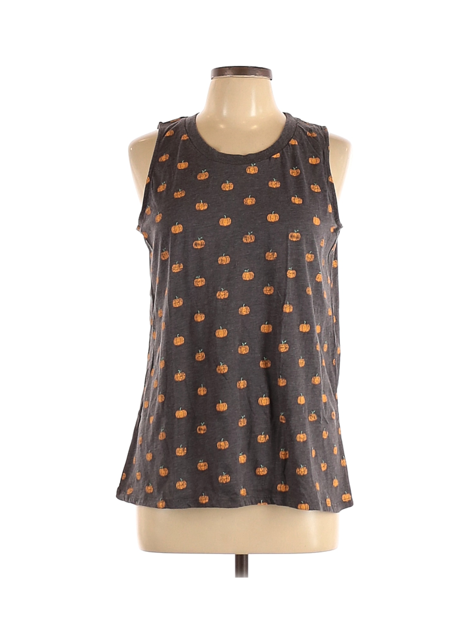 Fifth Sun Women Gray Tank Top L | eBay