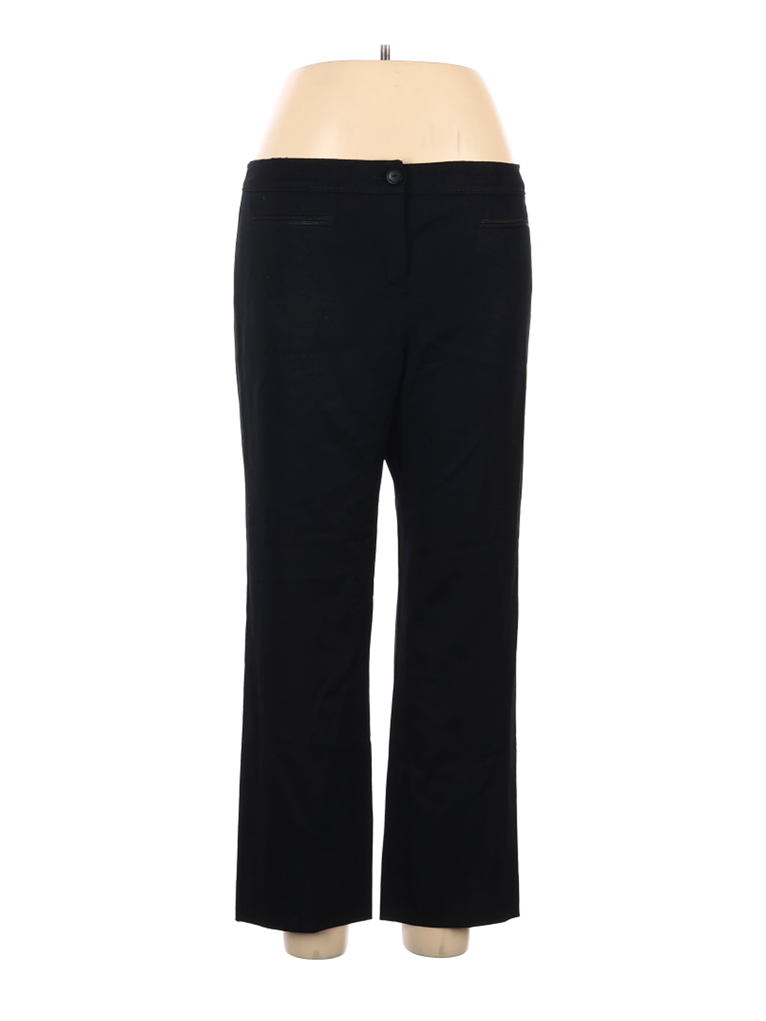 Valentino Women Black Wool Pants 8 | eBay