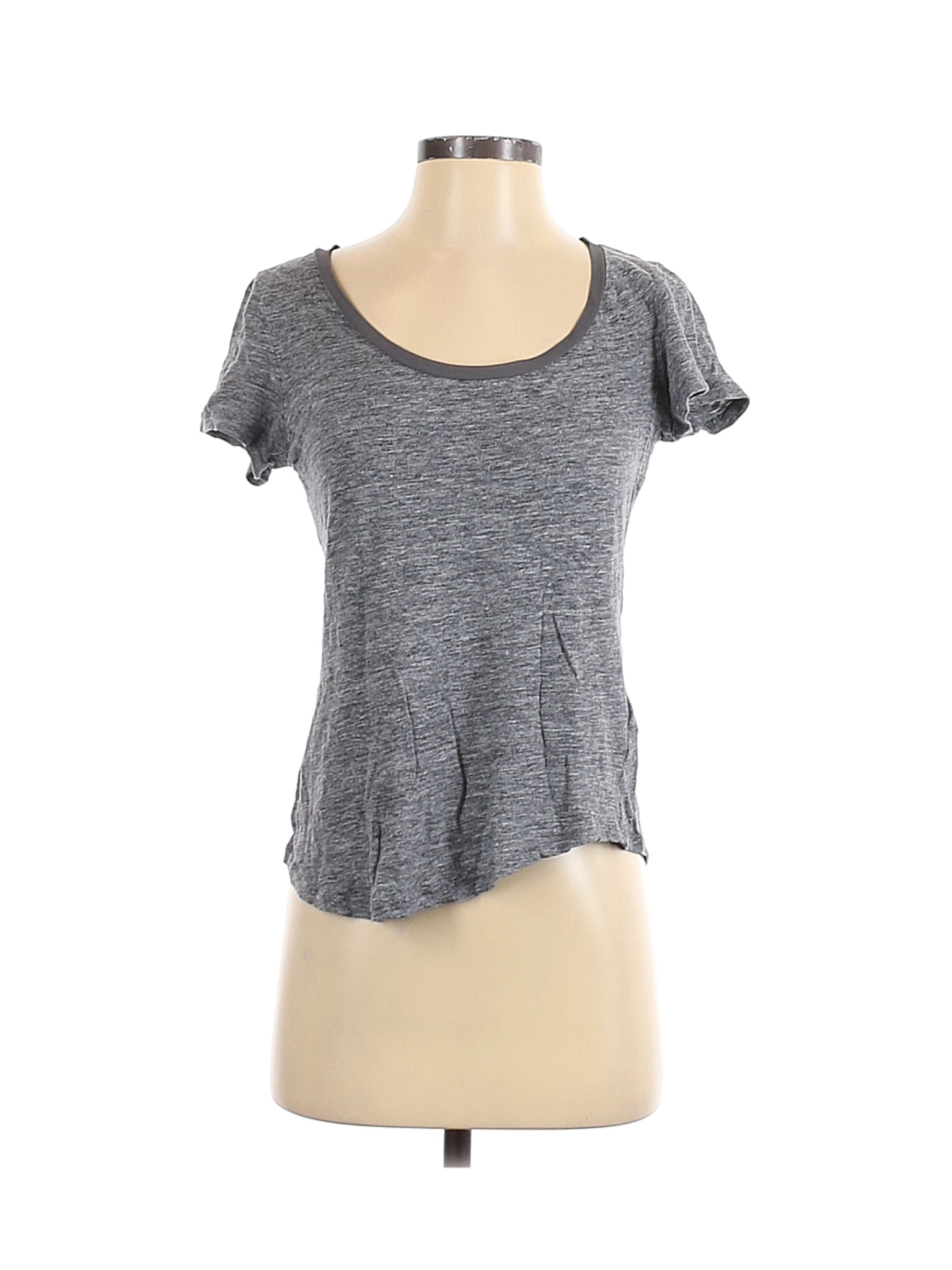 Banana Republic Women Gray Short Sleeve Top S | eBay