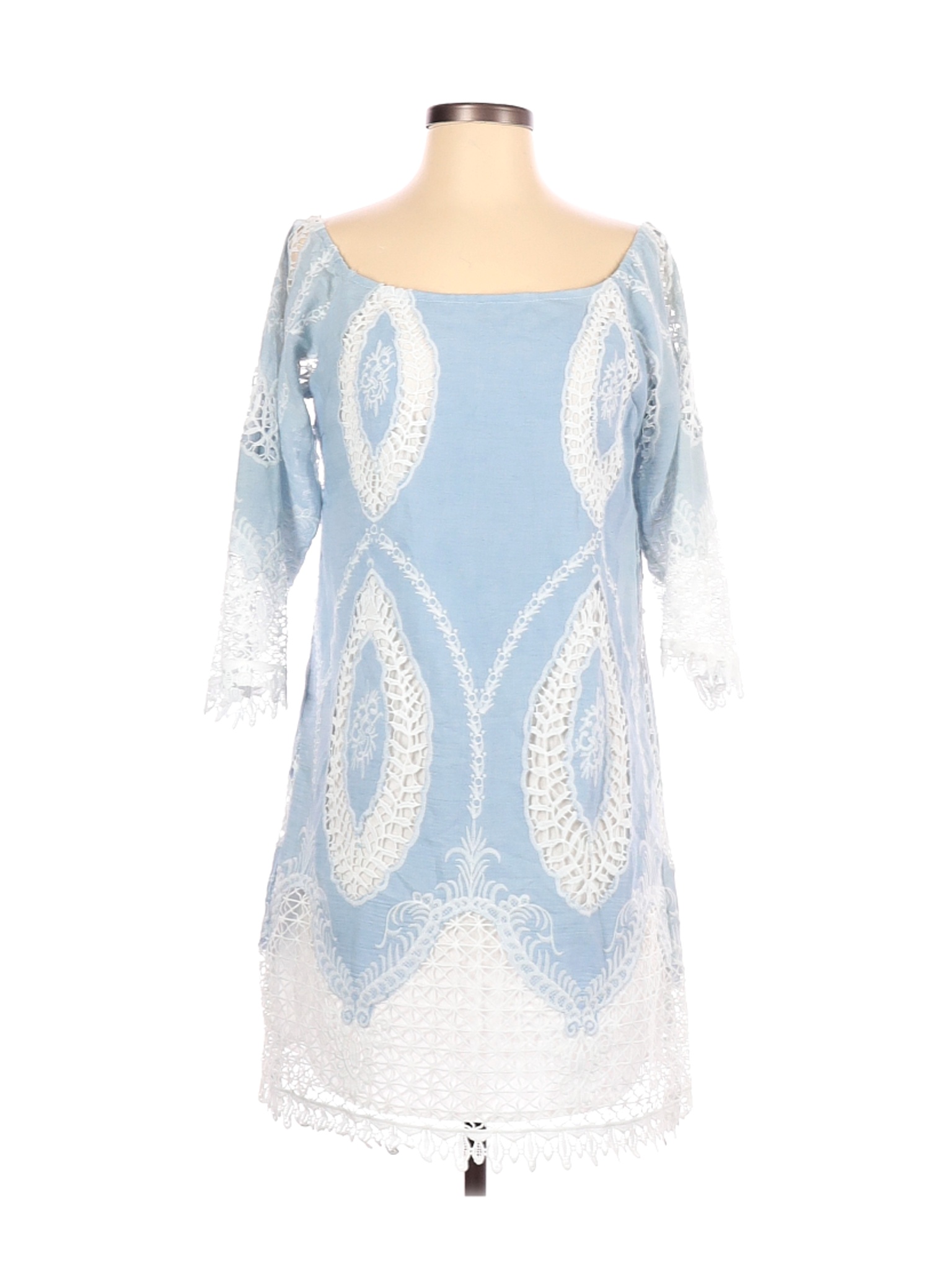 NWT Lucy Paris Women Blue Casual Dress M | eBay