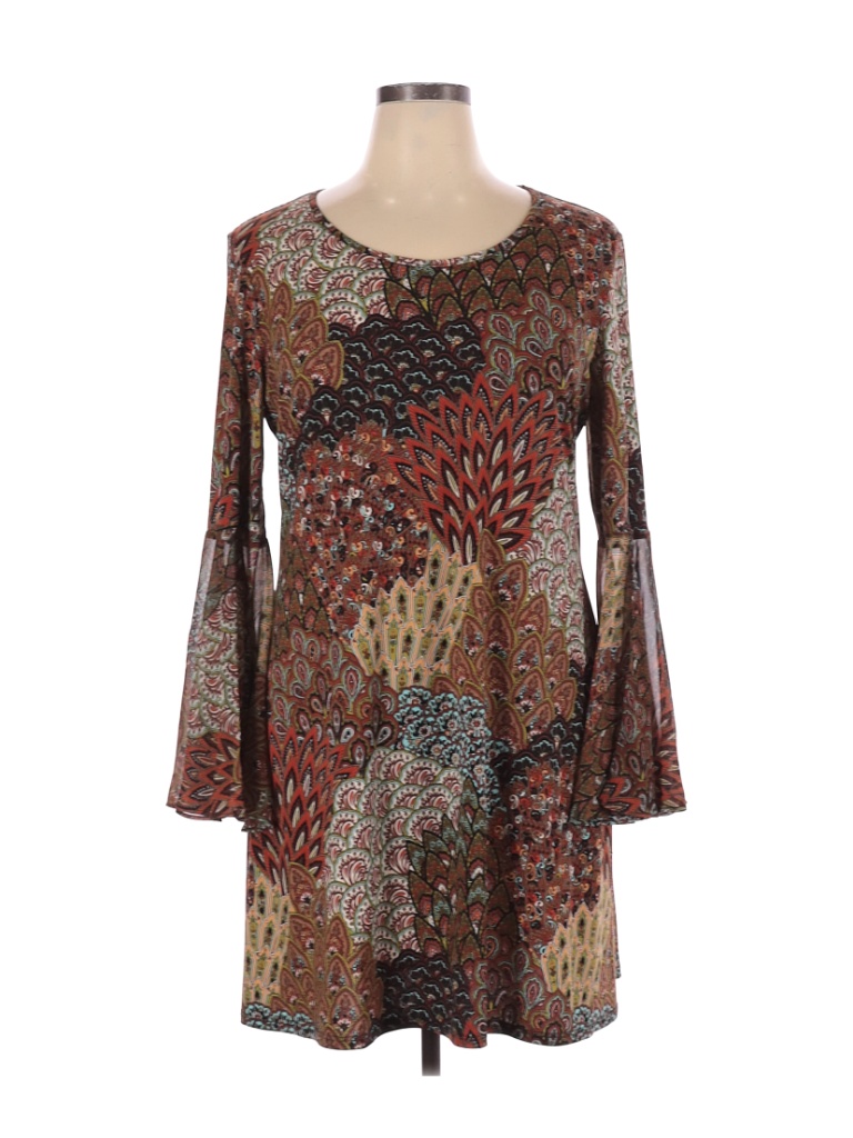 MSK Brown Casual Dress Size XL - 62% off | thredUP