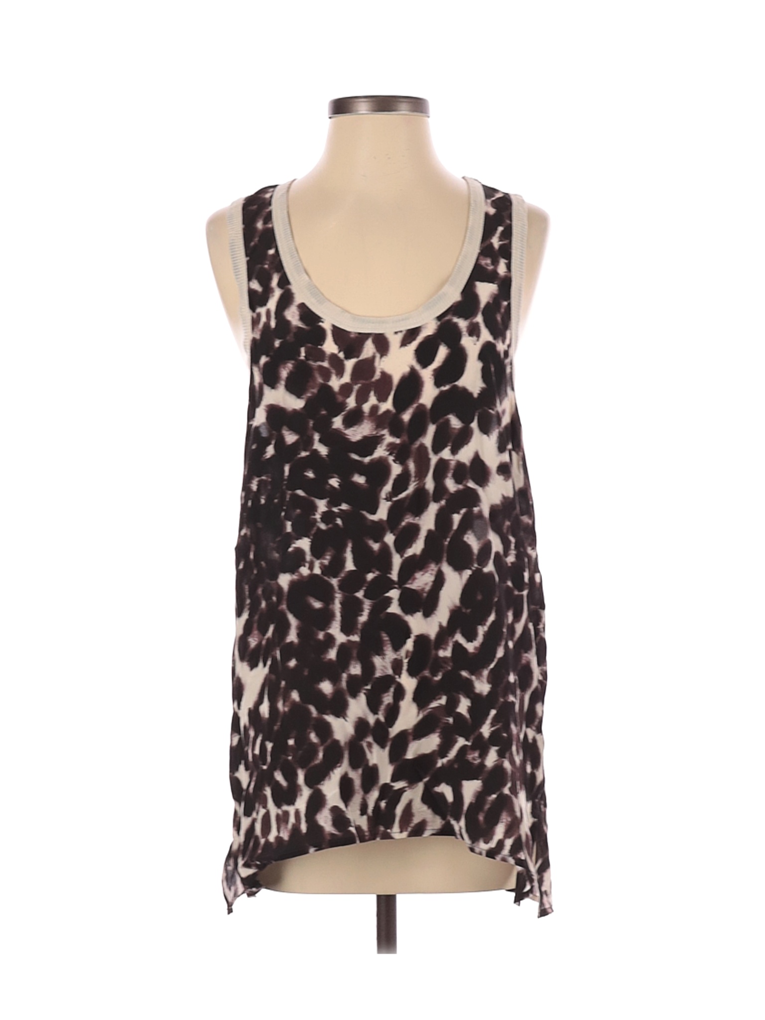 NWT Chaser Women Ivory Sleeveless Blouse S | eBay