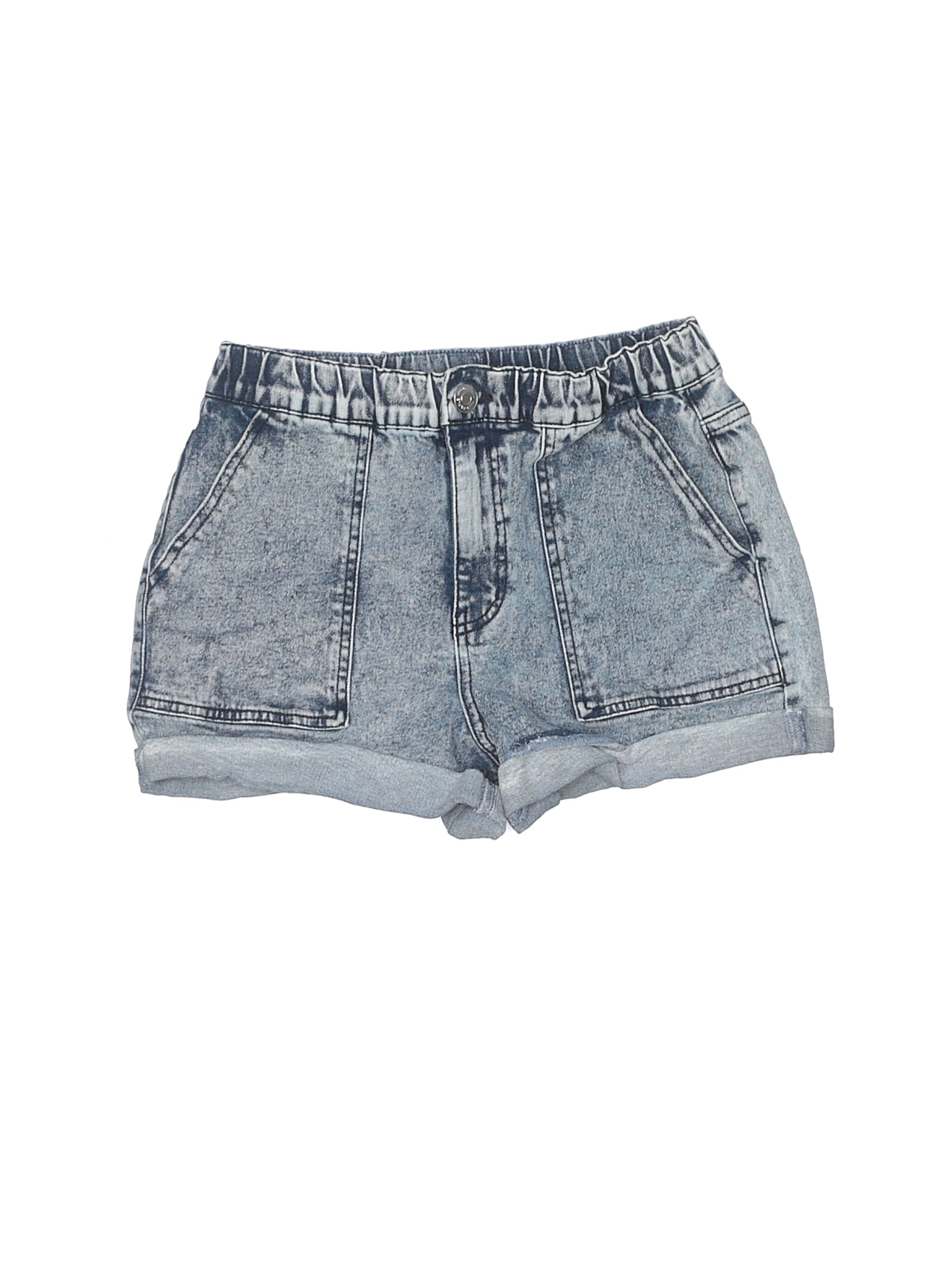 Wild Fable Solid Blue Denim Shorts Size XS - 45% off | ThredUp