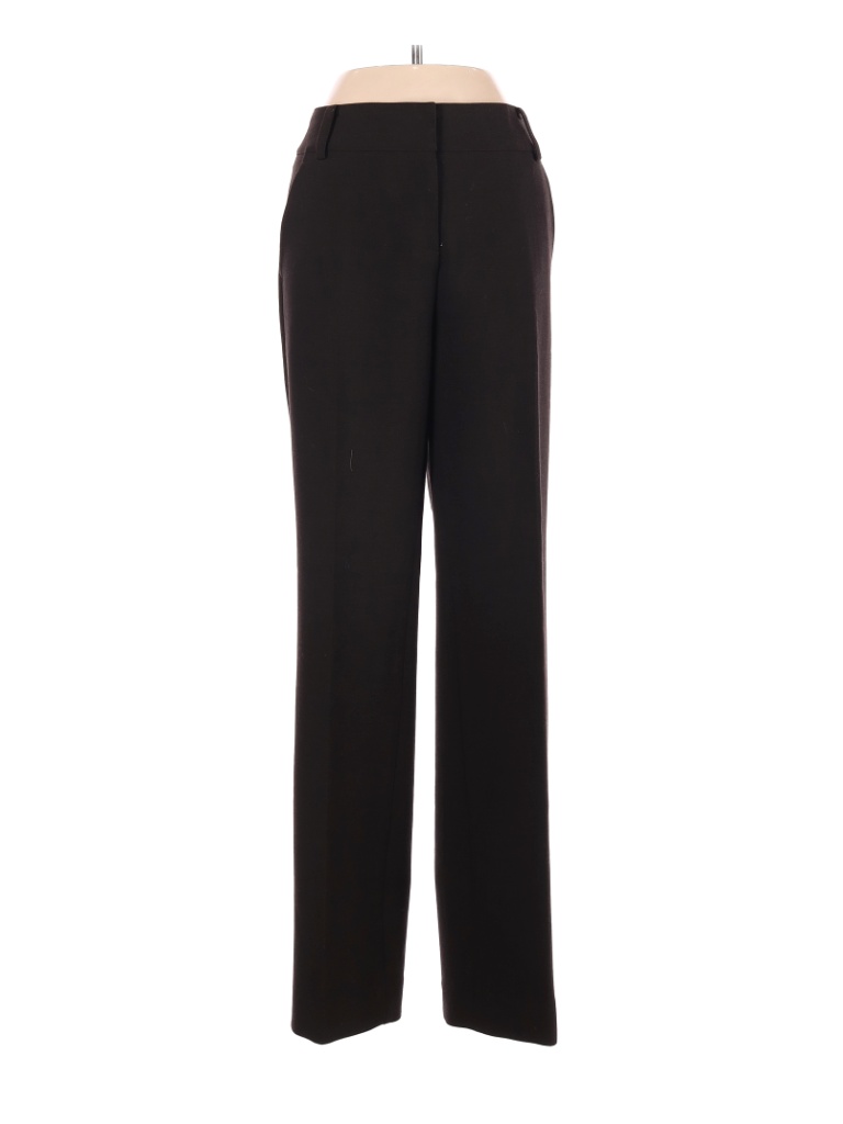 Etcetera Solid Black Brown Dress Pants Size 4 - 96% off | thredUP