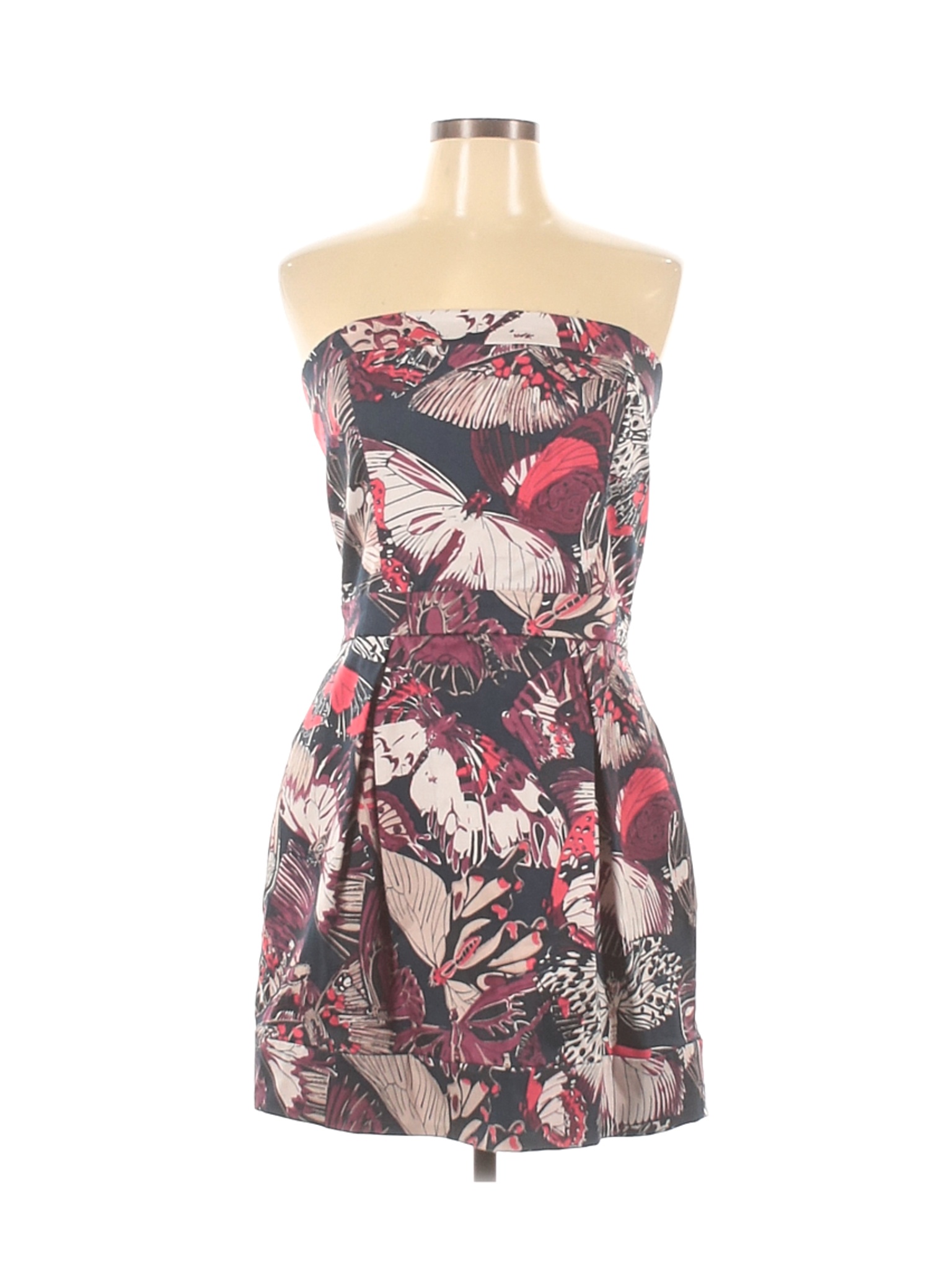 French Connection Floral Blue Cocktail Dress Size 12 - 85% off | thredUP