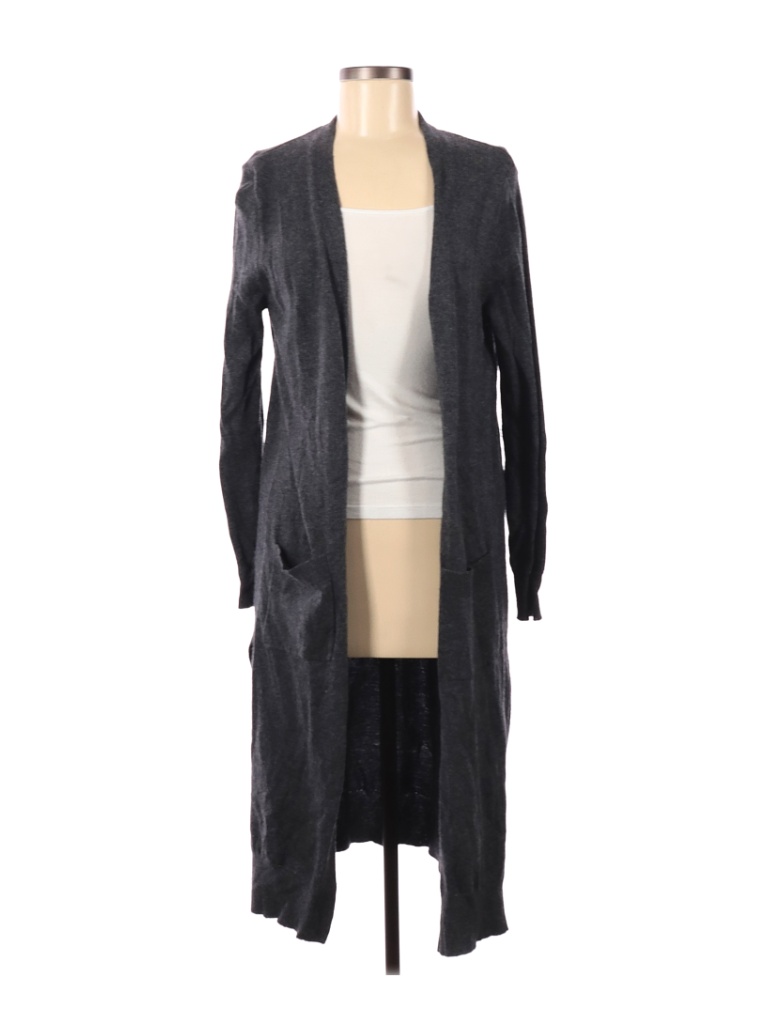 Matty M Solid Gray Cardigan Size M - 84% off | thredUP