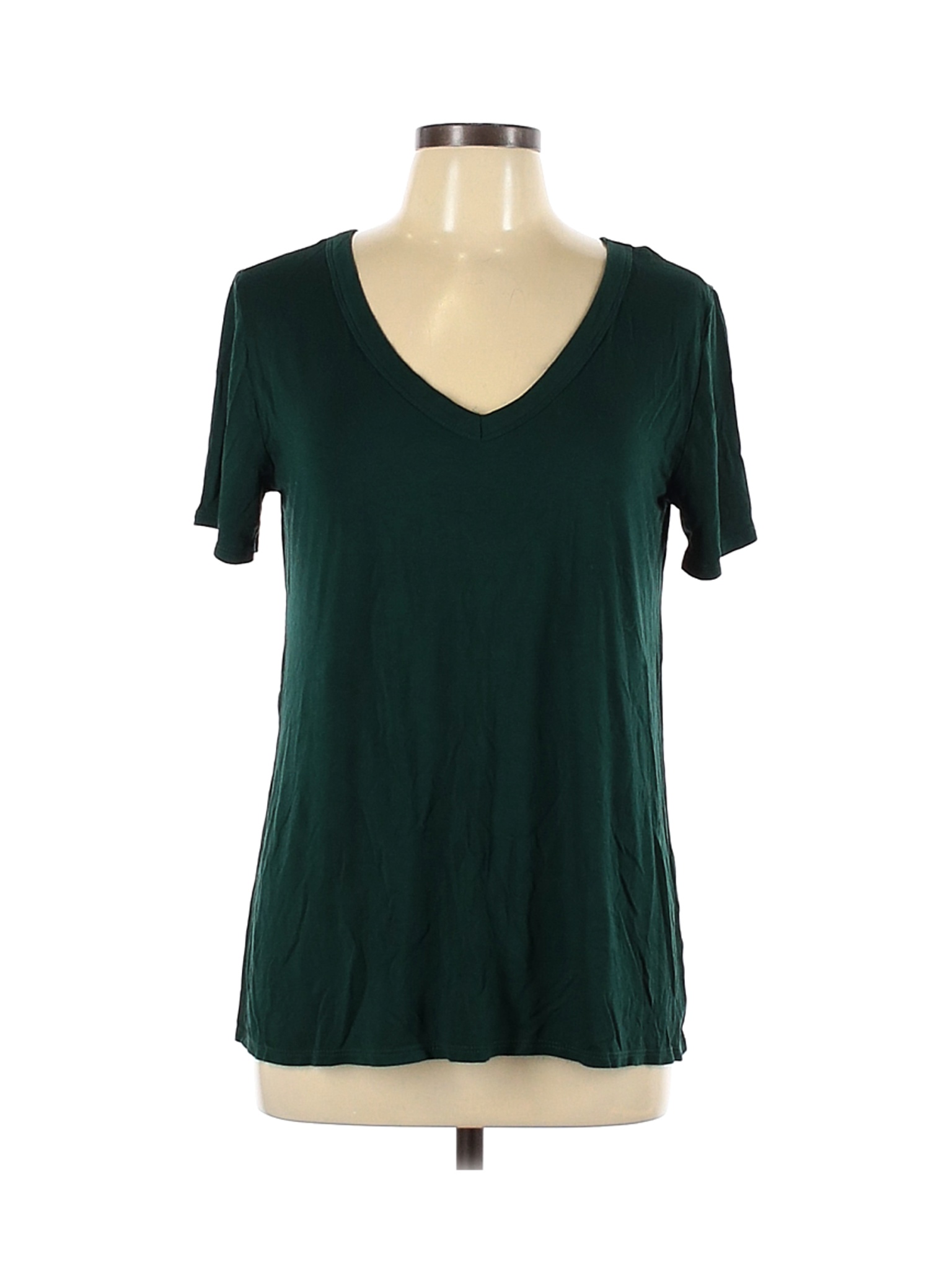 Nine Britton Green Short Sleeve Top Size L - 39% off | thredUP