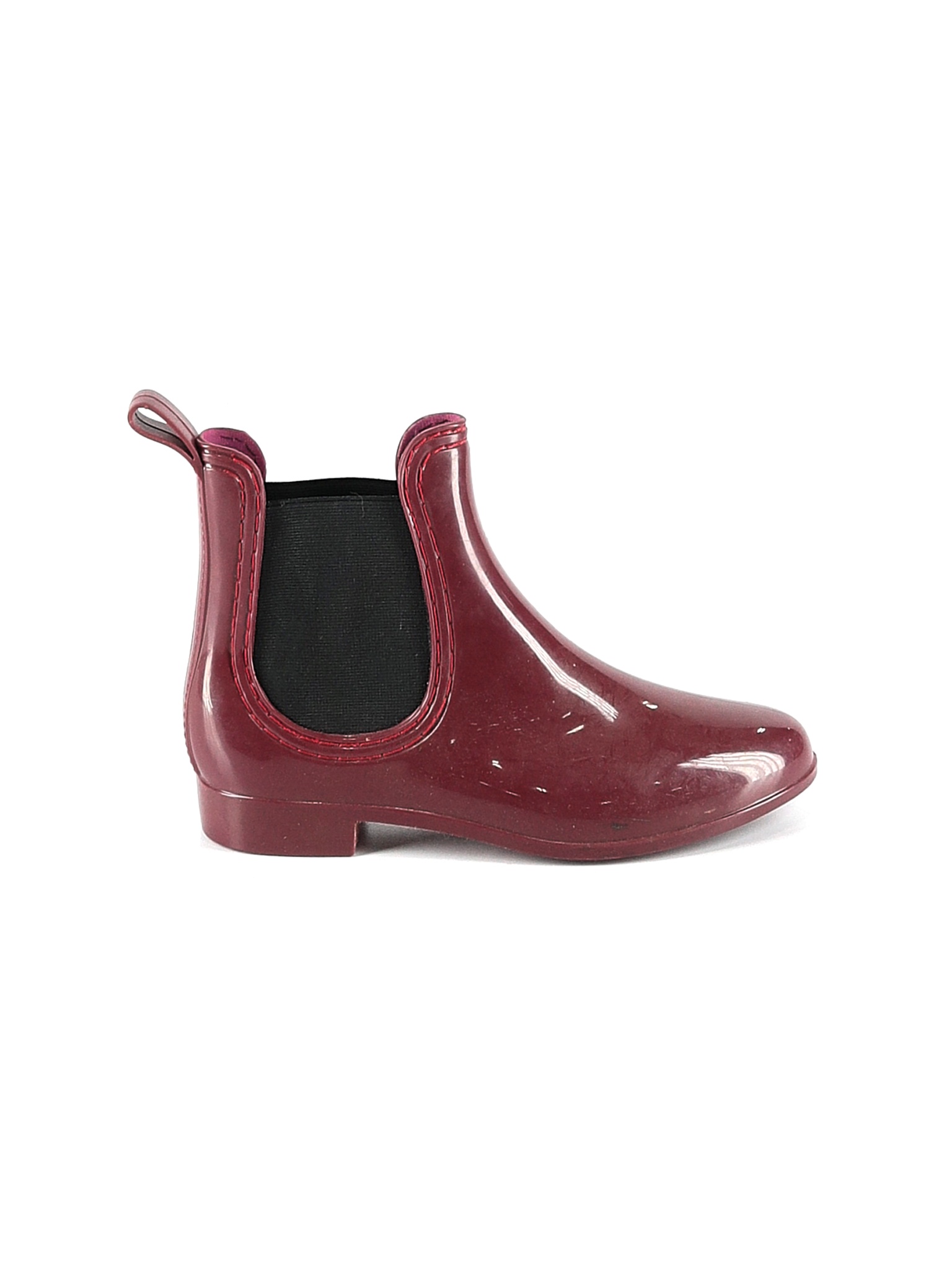 REPORT Solid Maroon Burgundy Rain Boots Size 7 - 71% off | thredUP