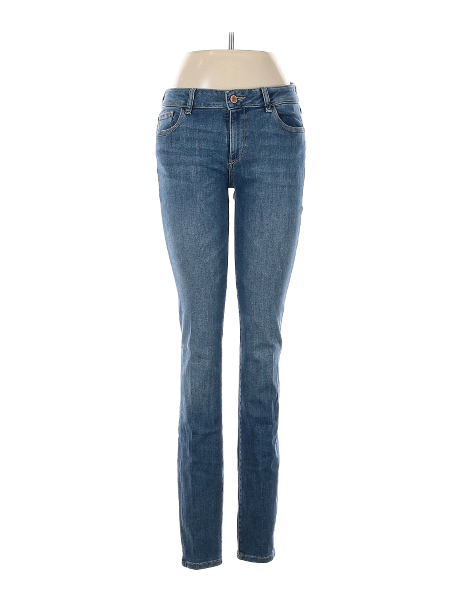 DL1961 Solid Blue Jeans 28 Waist - 82% off | thredUP