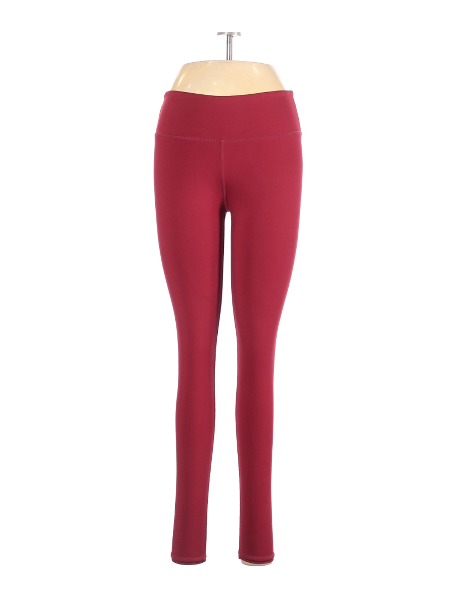 Unbranded Solid Colored Red Active Pants Size M - 80% off | thredUP