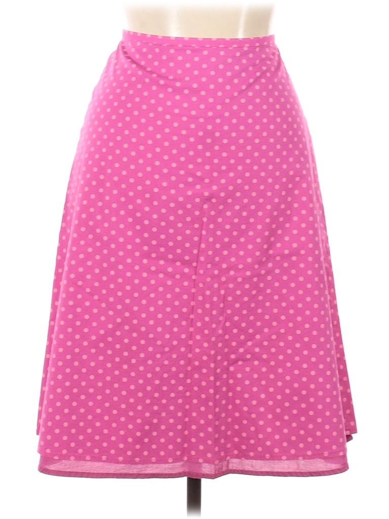 Axcess Polka Dots Pink Casual Skirt Size 10 59 Off Thredup